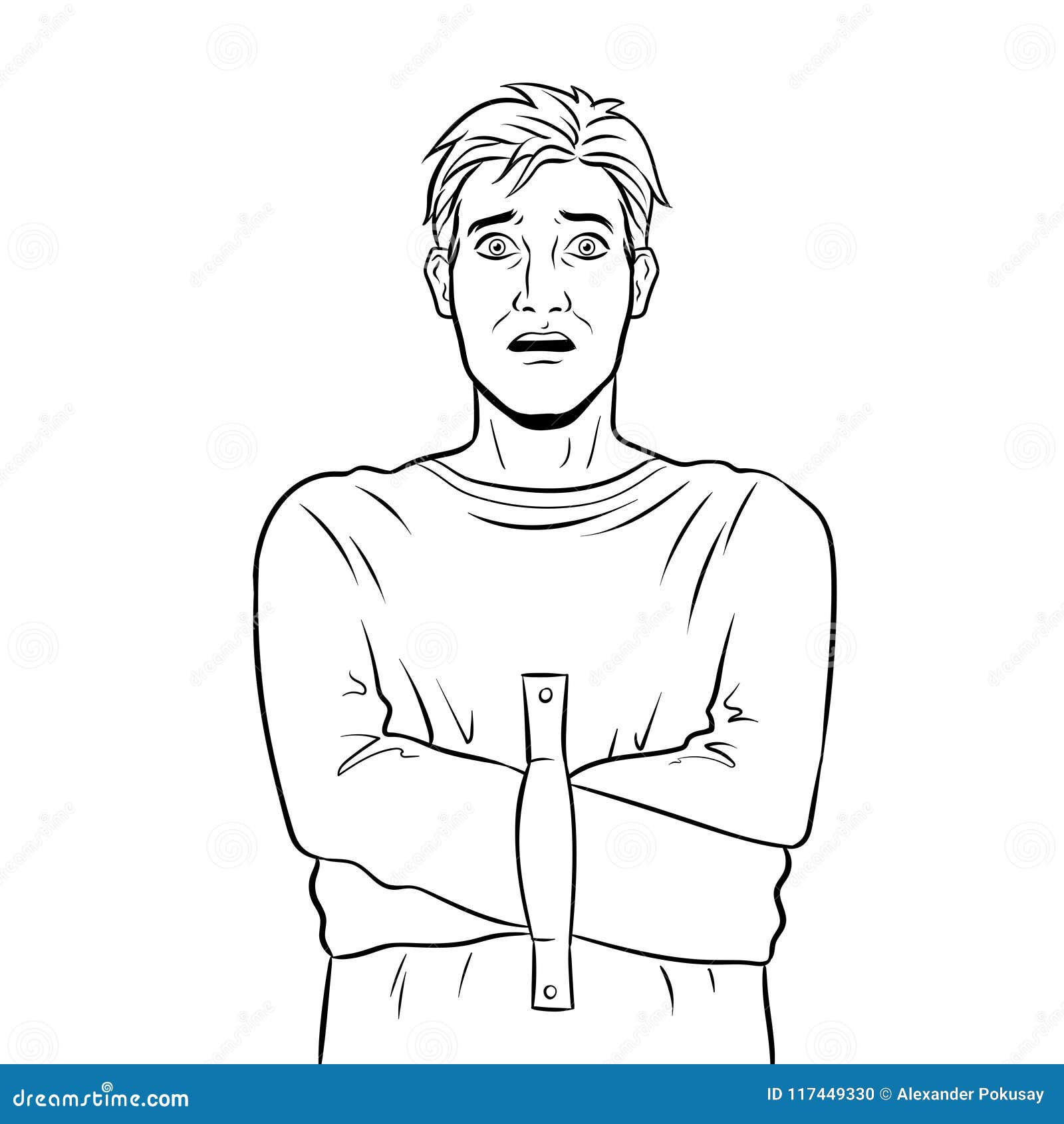 Straight Jacket Drawing