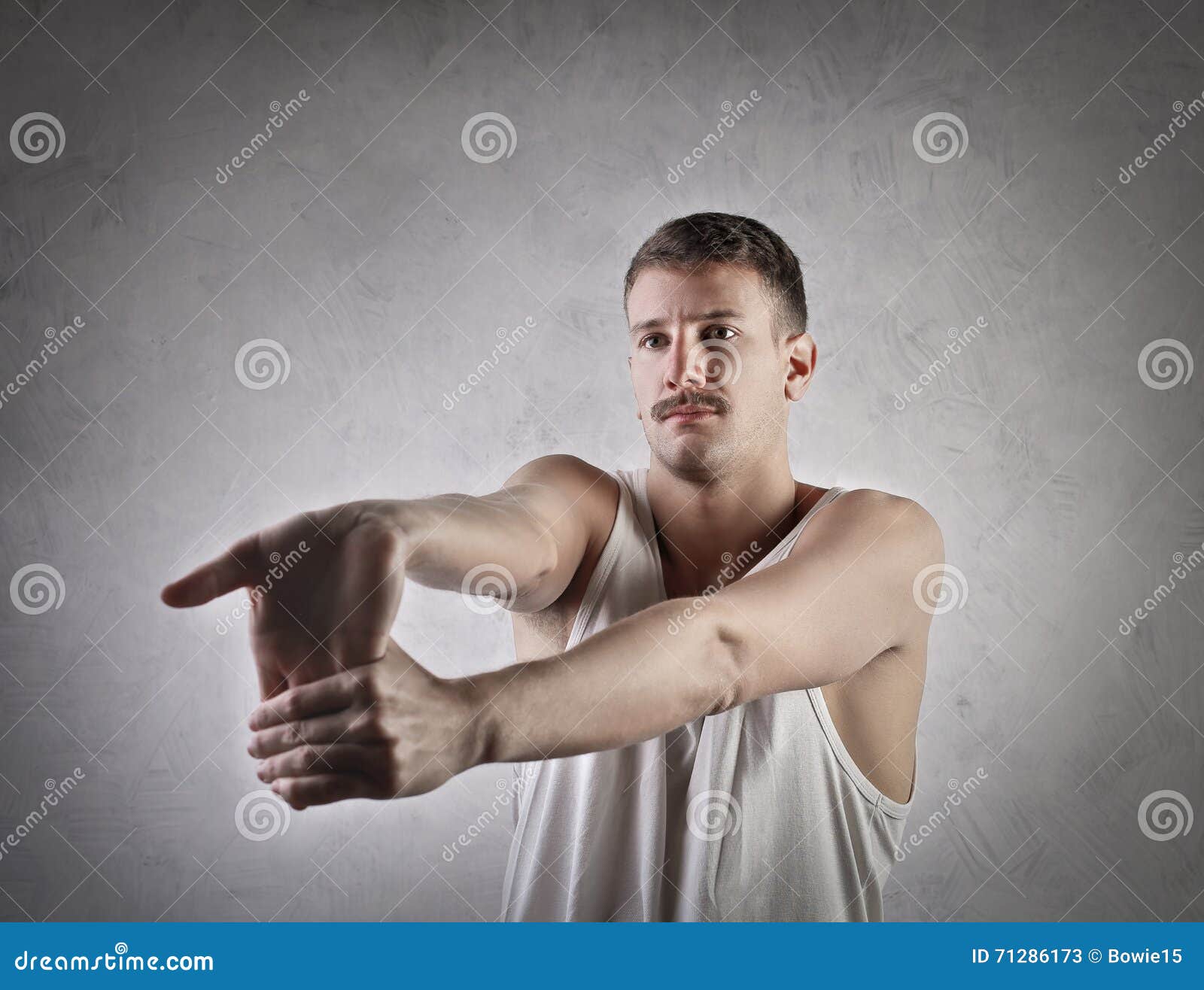Man stretching stock image. Image of stretching, fitness - 71286173