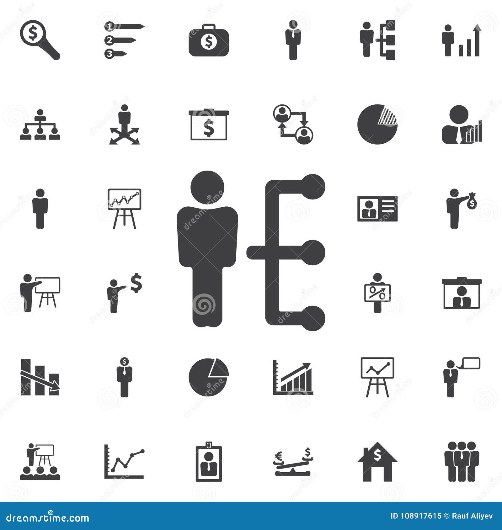 Man structure icon. stock illustration. Illustration of design - 108917615