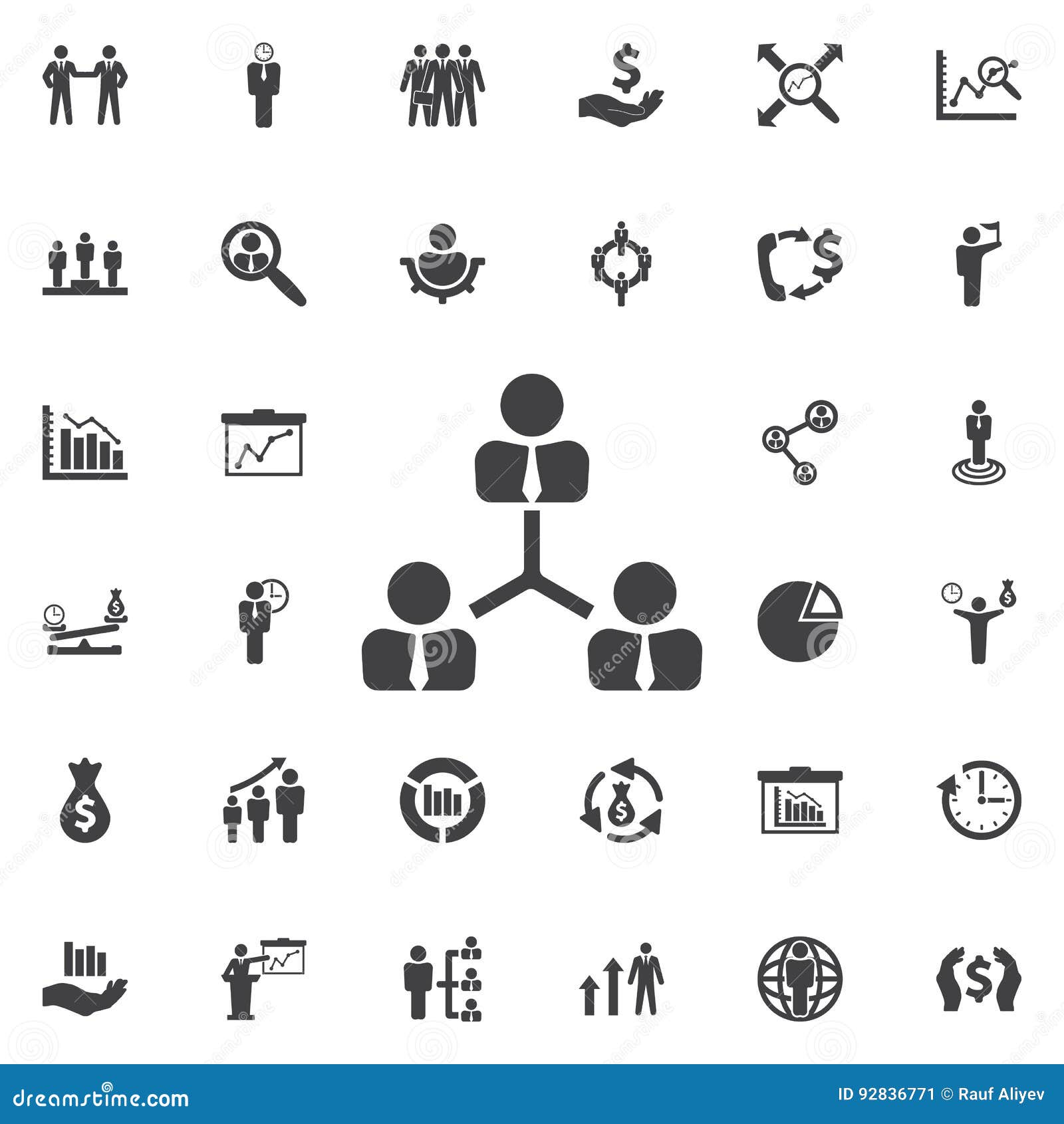 Man structure icon. stock vector. Illustration of company - 92836771