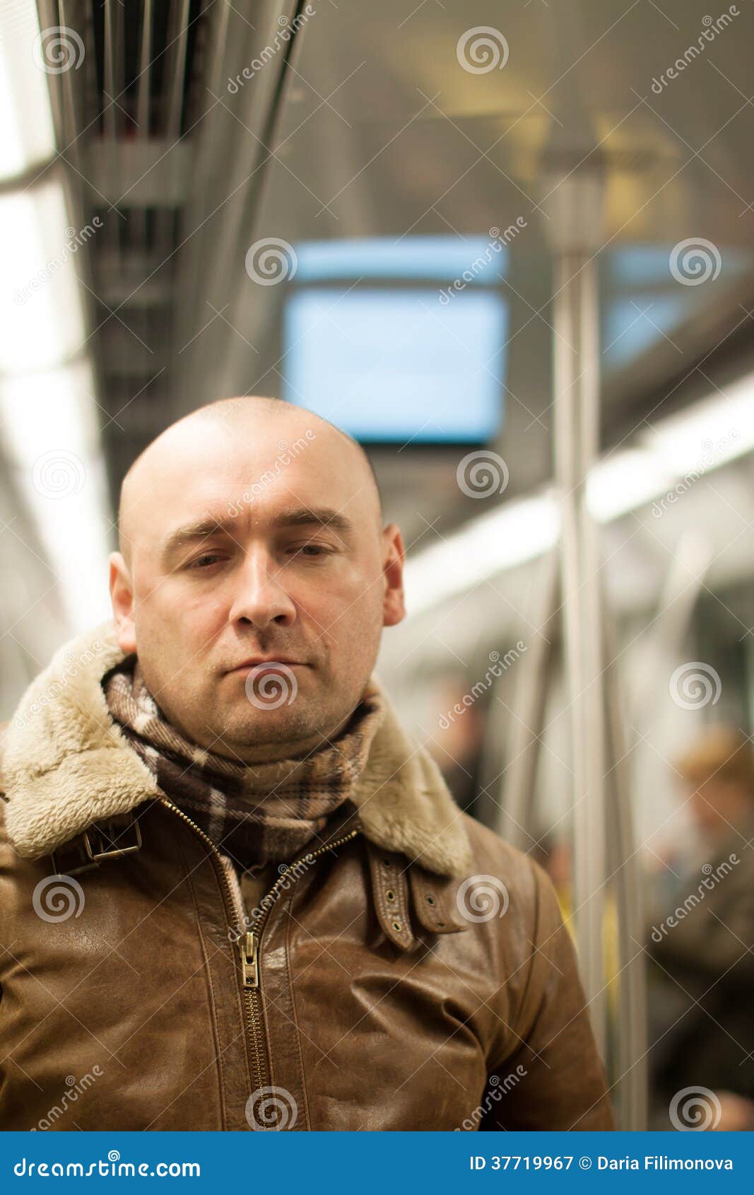 Man in subway stock image. Image of pattern, railroad - 37719967