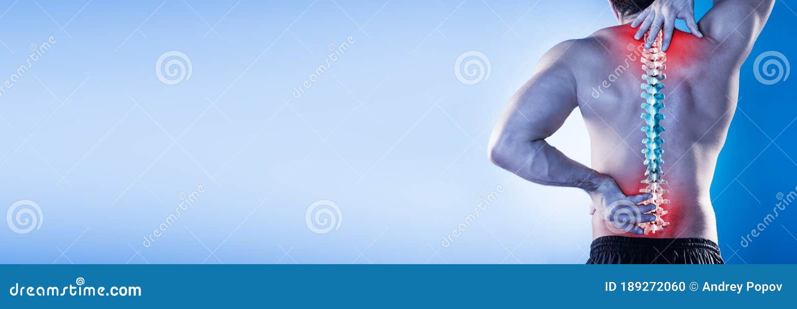 Man Low Back Pain stock photo. Image of hurt, joints - 189272060