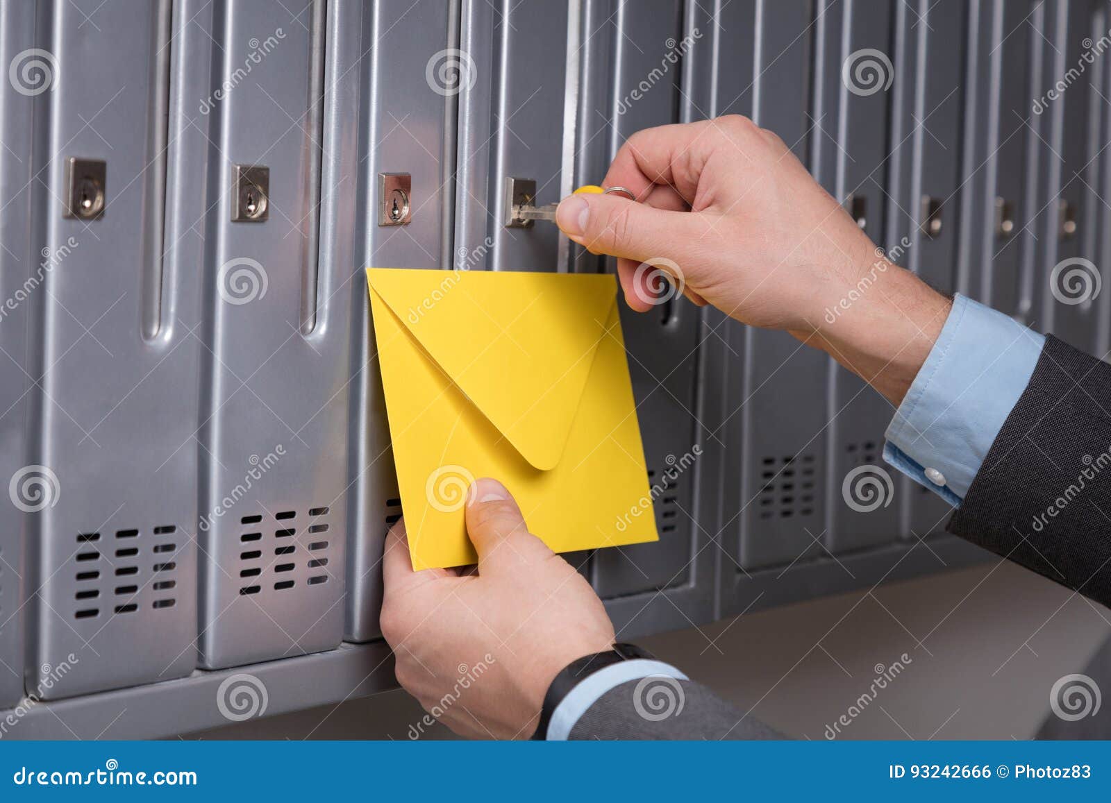 Man Getting Mail Mailbox Stock Photos - Free & Royalty-Free Stock ...