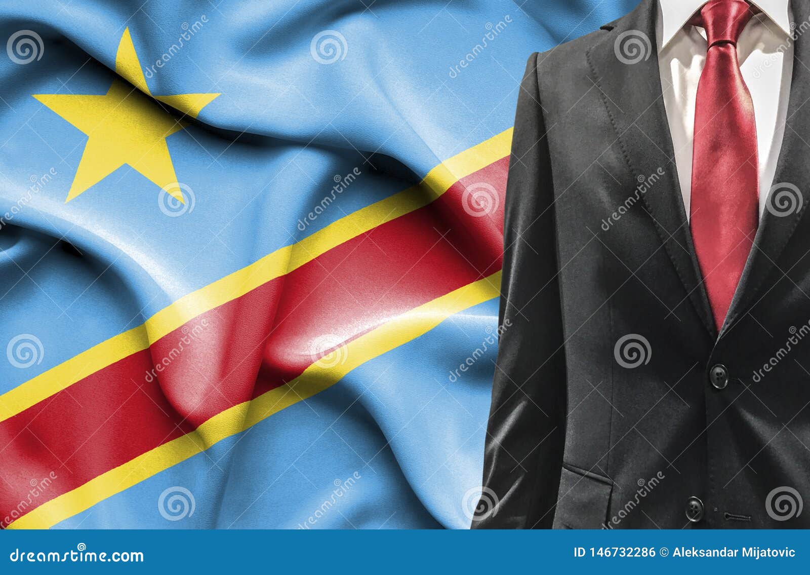 Man in Suit from Congo Democratic Republic Stock Photo - Image of ...