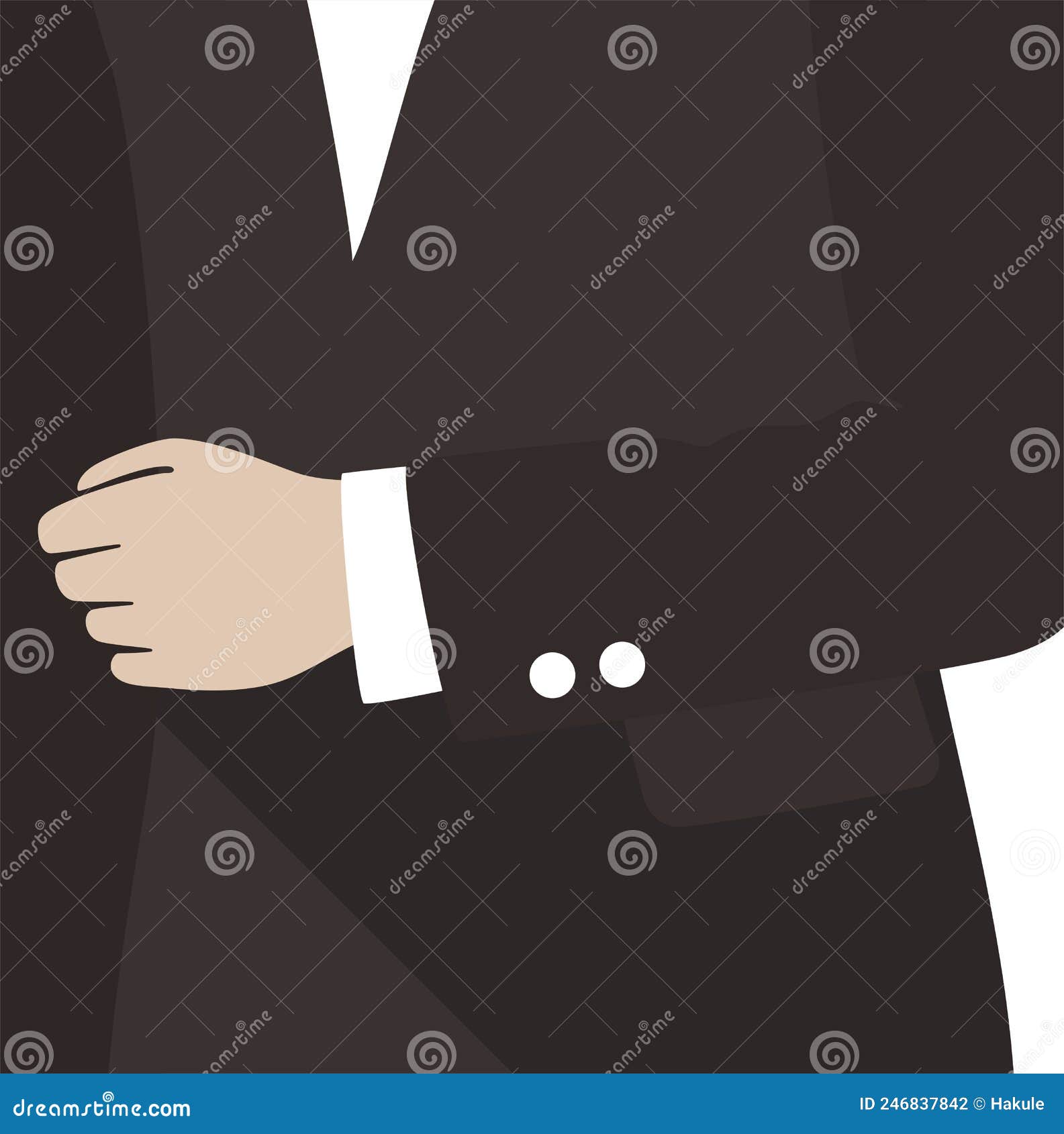 Man in Suit Flat Design, Vector Illustration Stock Vector ...