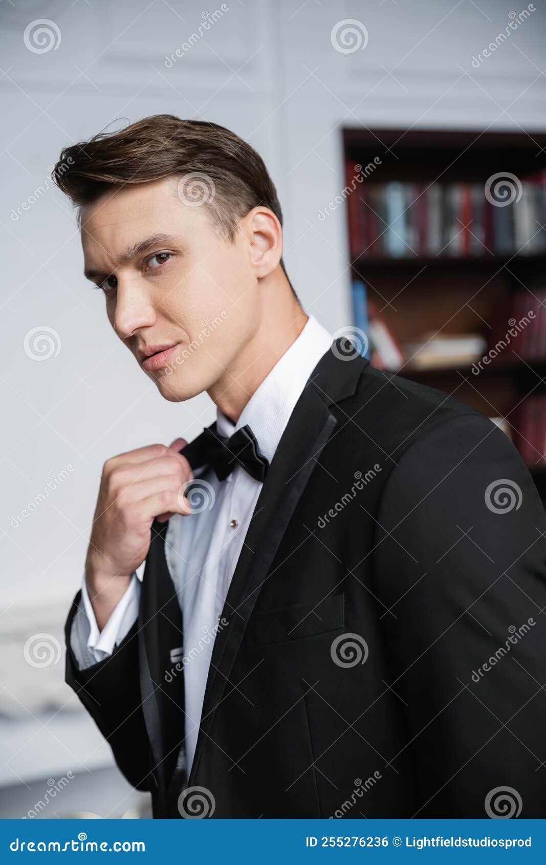 Man in Suit Looking at Camera Stock Photo - Image of suit, indoors ...