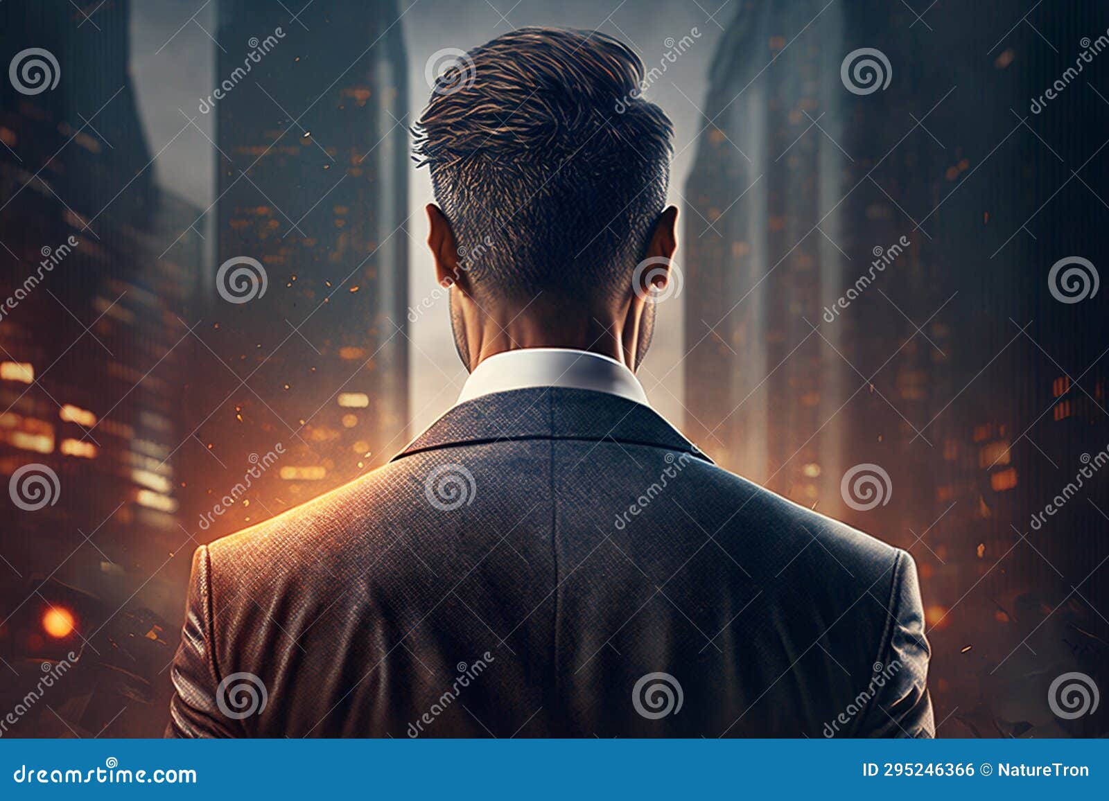 Man with a Mark on Head Man with a Mark Man in a Suit Stock ...