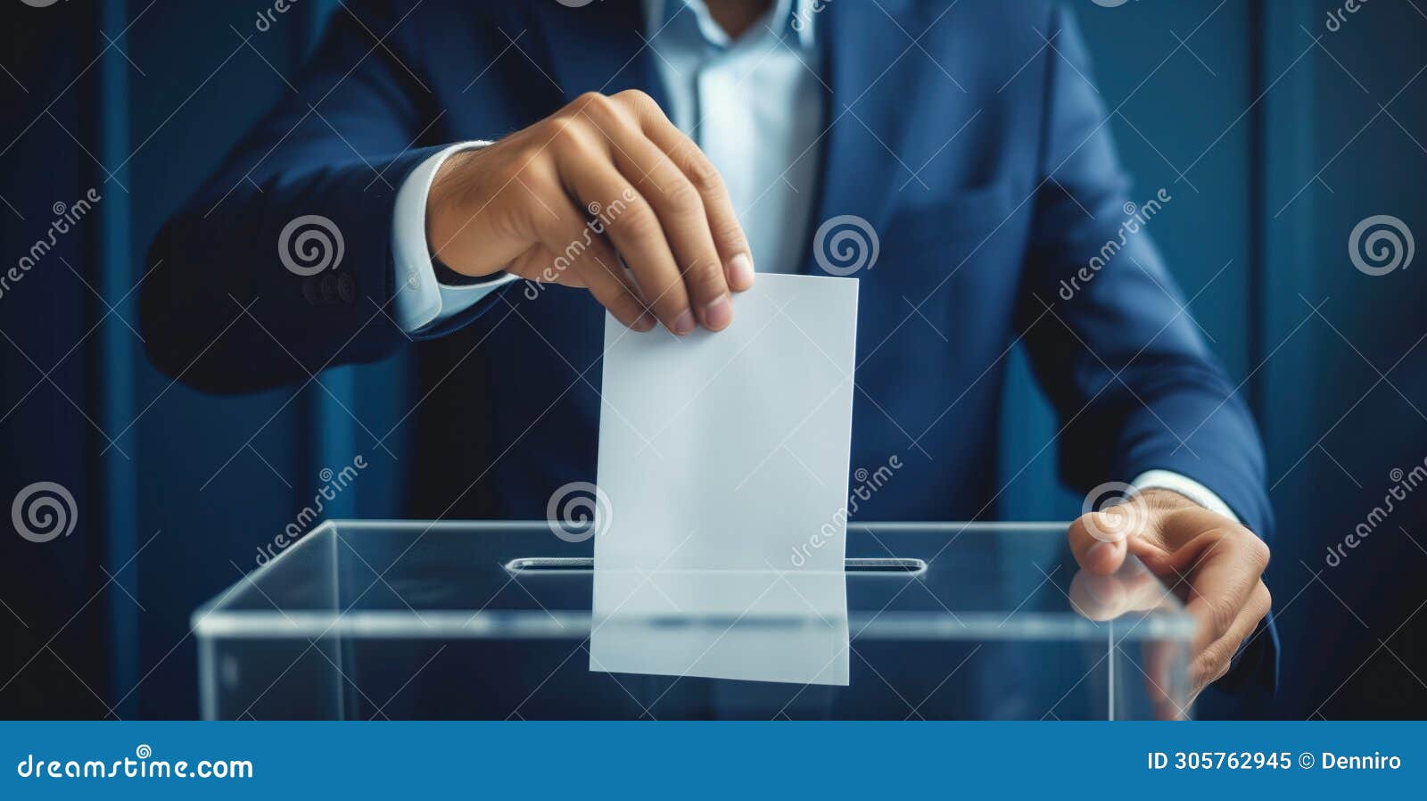 Casting the Vote: a Formal Decision-Making Process Stock Illustration ...