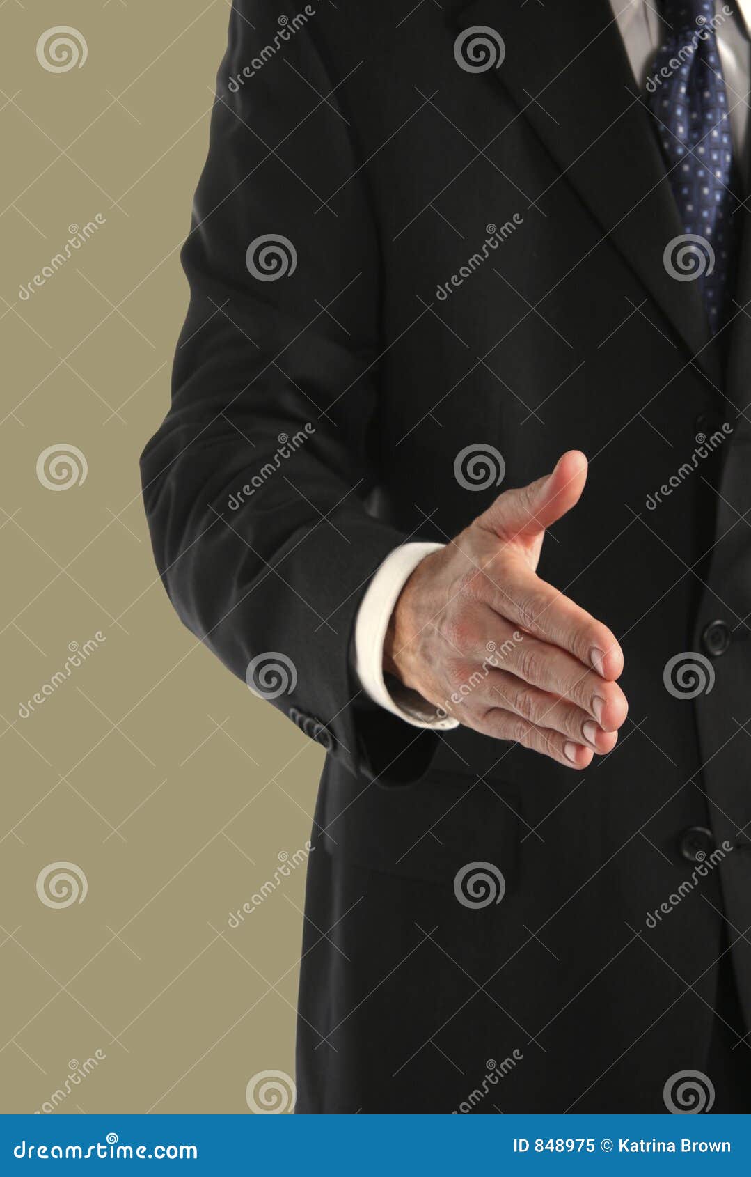 Man in Suit Reaching To Shake Hands Stock Image - Image of employment ...