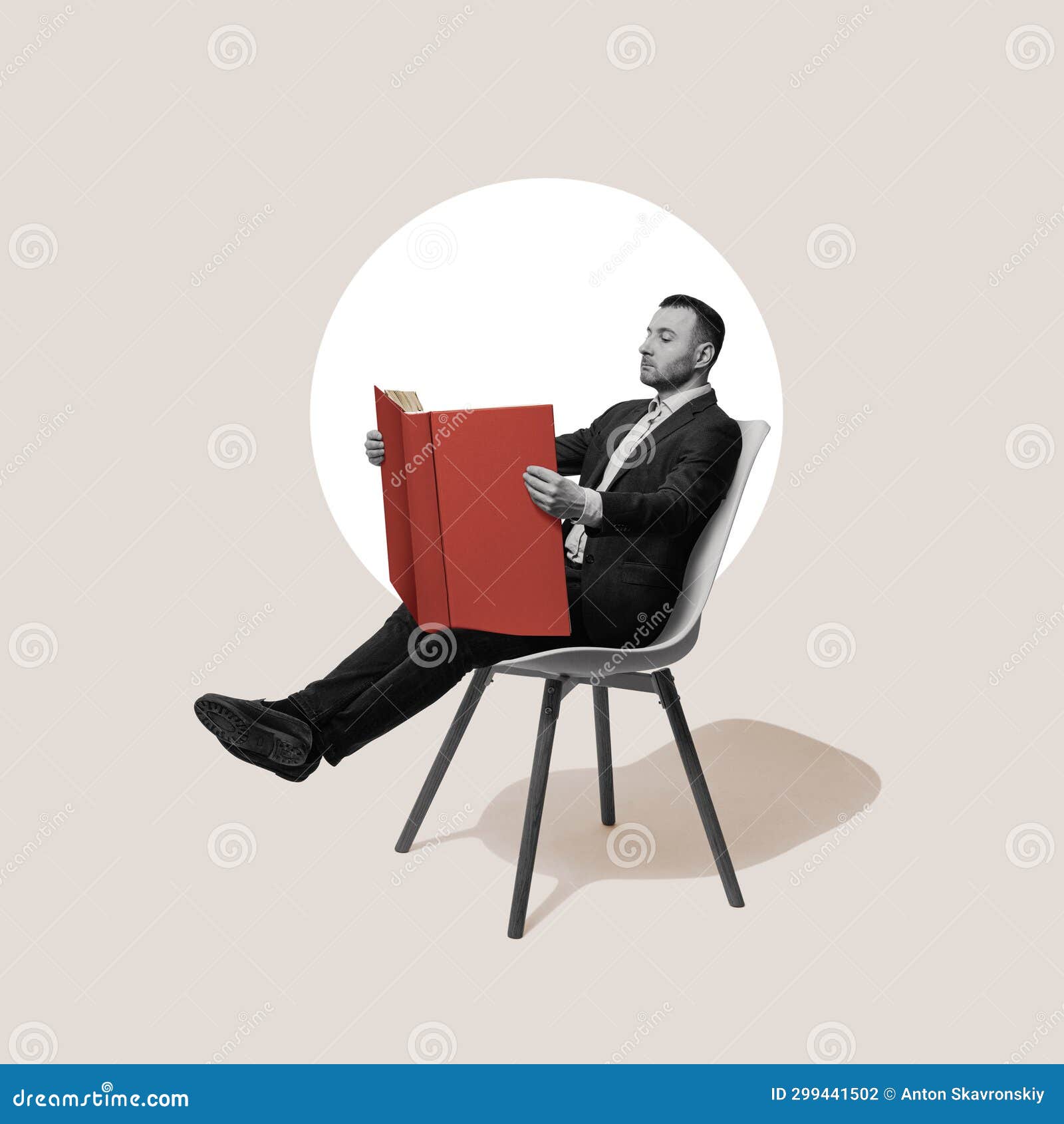 Knowledge is Power. Concept. Stock Photo - Image of researcher ...