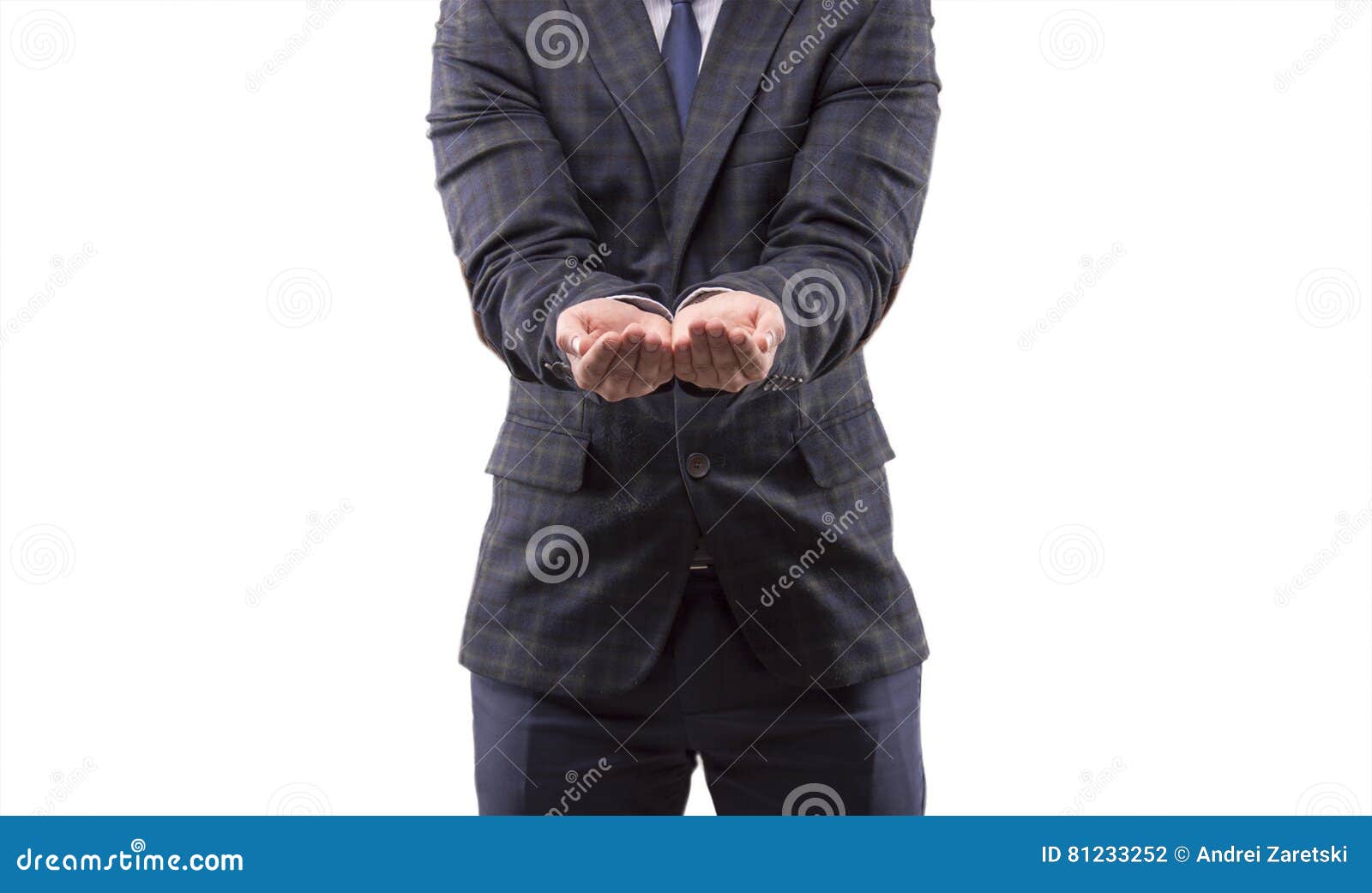 The Man in the Suit Stretched Out His Arms Stock Photo - Image of forex ...