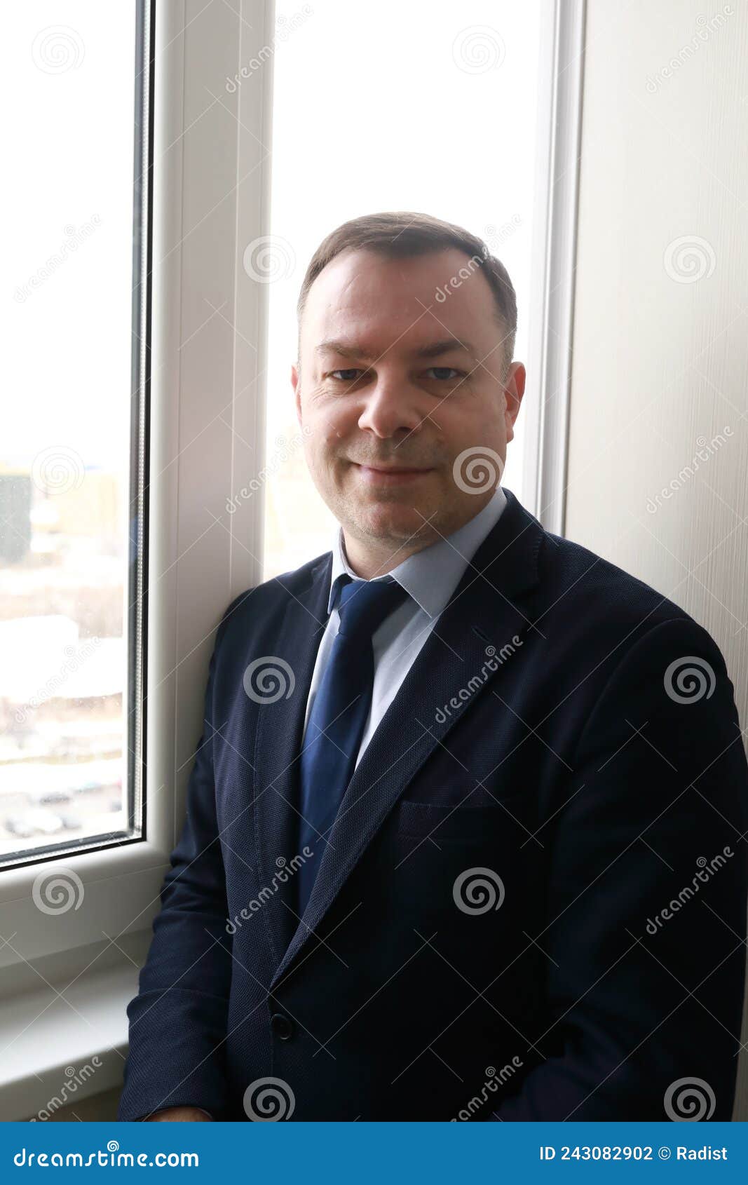 Man in suit with tie stock photo. Image of professional - 243082902