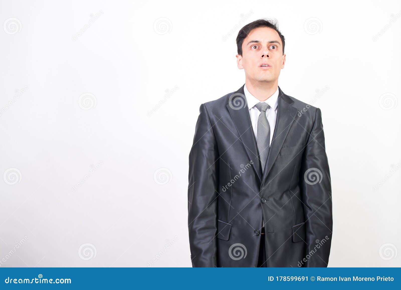 Man in suit in trance stock image. Image of suit, abduct - 178599691