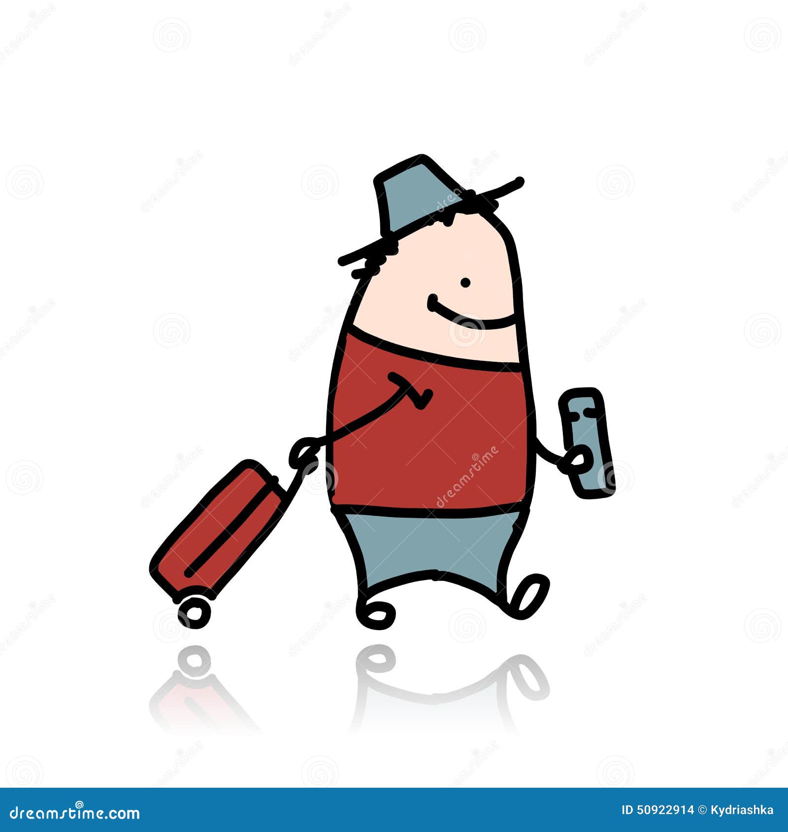 Ticket Cartoon Character With Love Cute Emoticon Vector Illustration ...