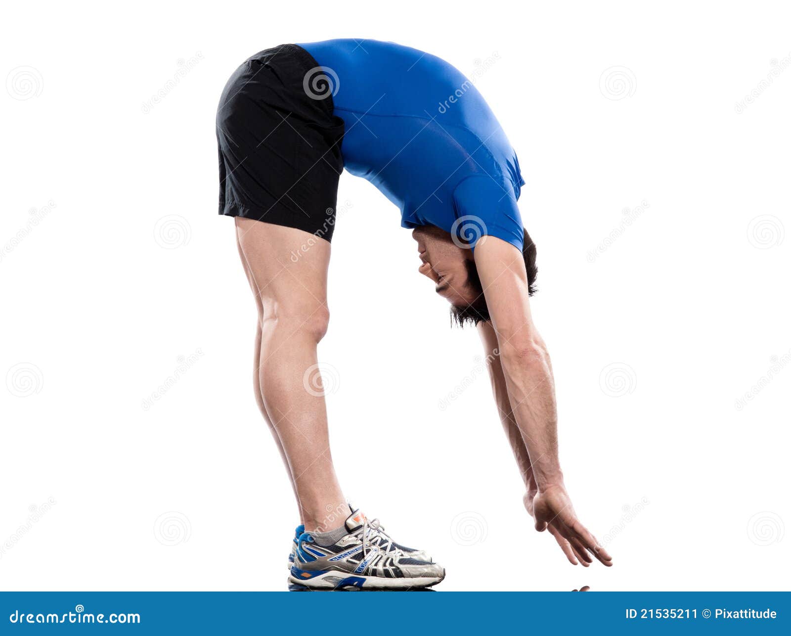 Man Sun Salutation Yoga Surya Namaskar Workout Stock Image - Image of ...