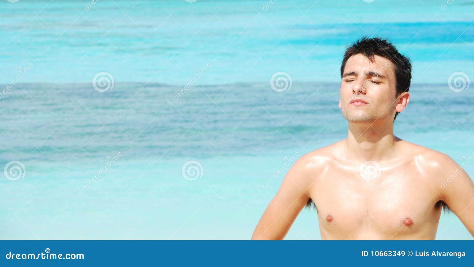 Man sunbathing stock image. Image of people, cute, tanning - 10663349