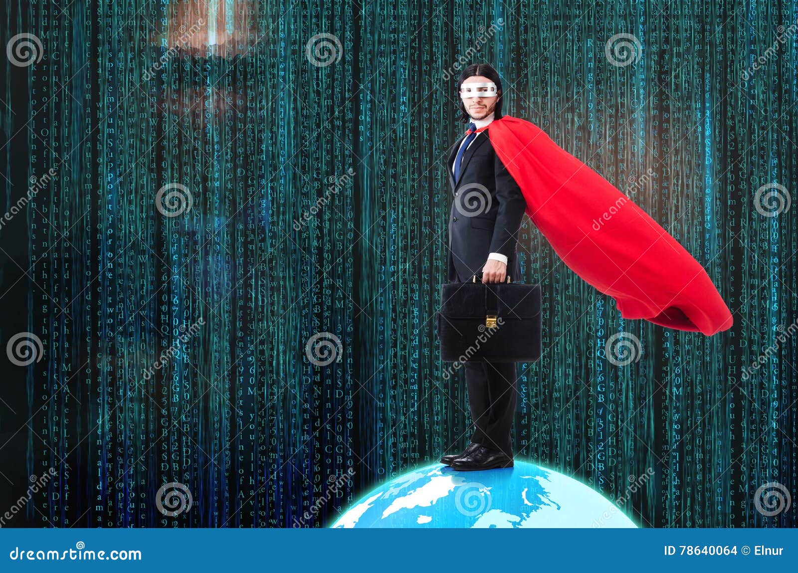 The Man with Superpowers Ruling the World Stock Photo - Image of brave ...