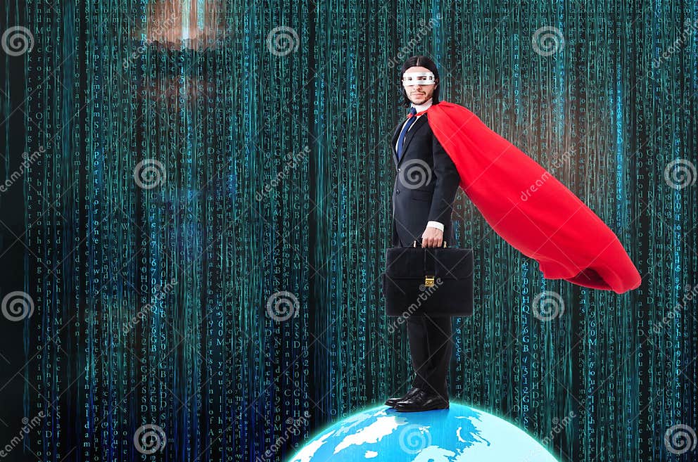 The Man with Superpowers Ruling the World Stock Photo - Image of brave ...