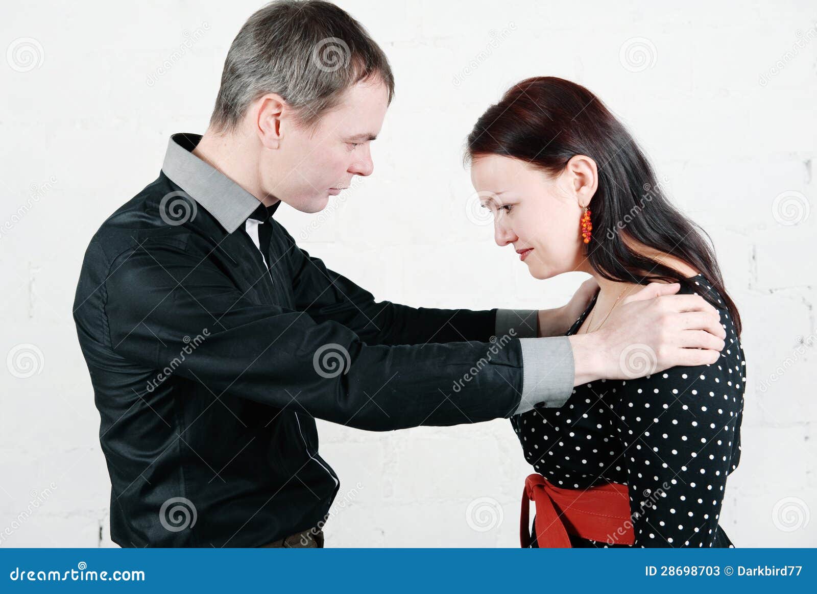 Man supporting sad woman stock image. Image of problem - 28698703