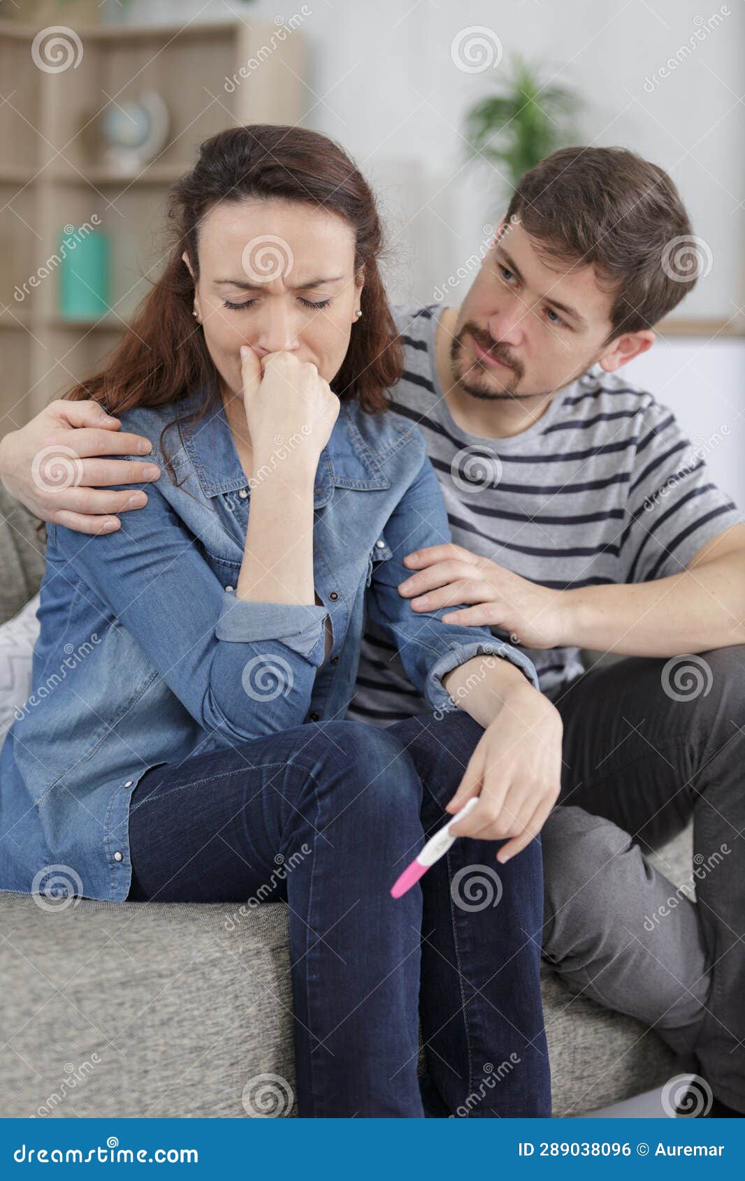 Man supporting sad woman stock photo. Image of engagement - 289038096