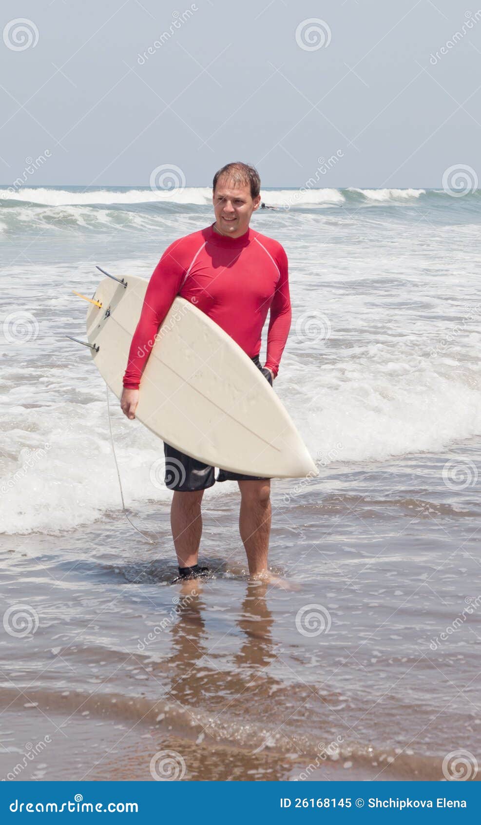 Man the surfer stock image. Image of athlete, surfing - 26168145