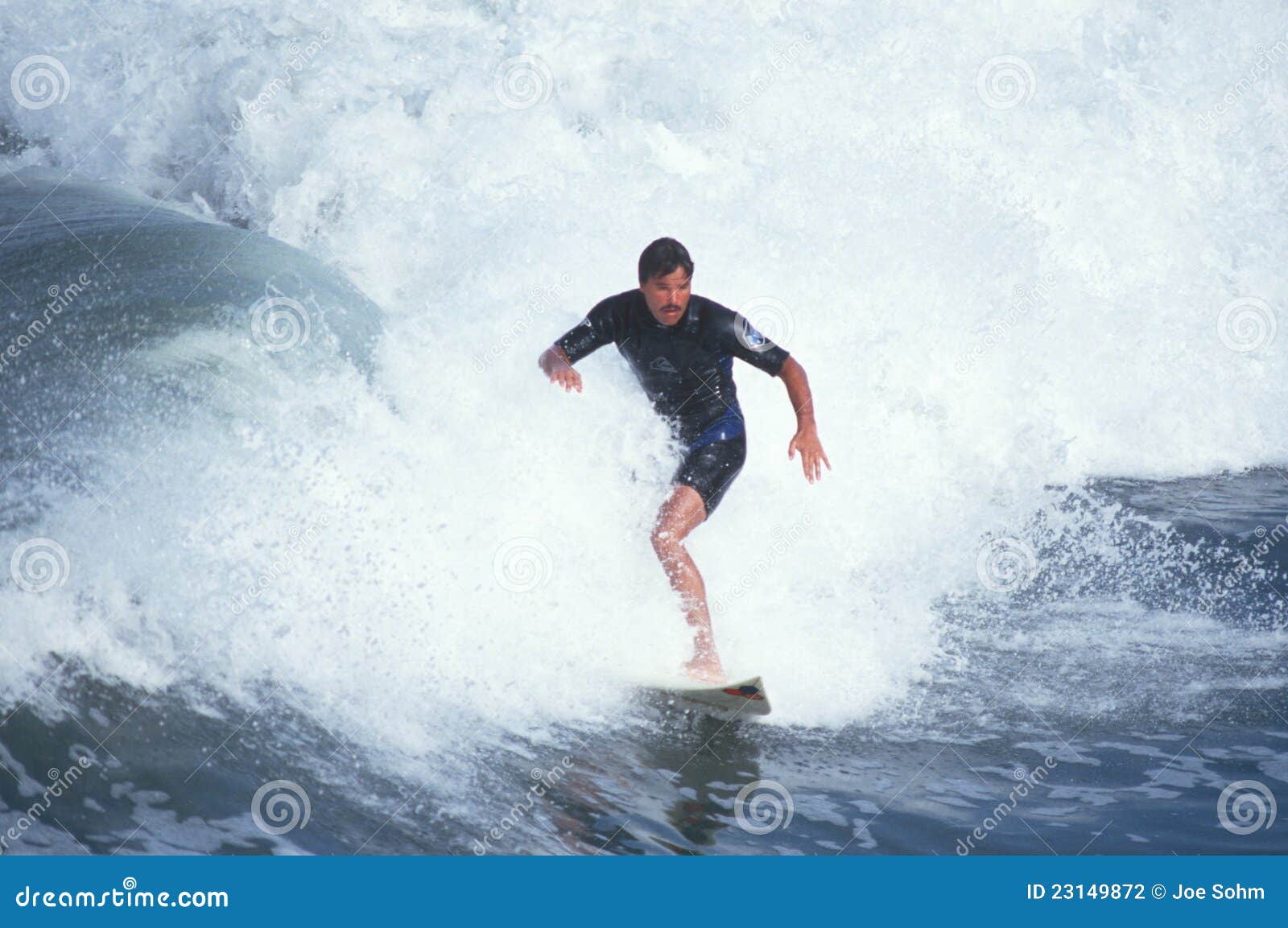 Man surfing with big wave editorial photography. Image of sports - 23149872
