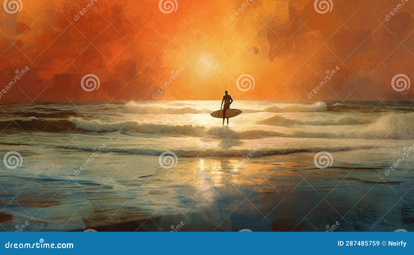 Man surfing on big wave stock image. Image of nature - 287485759