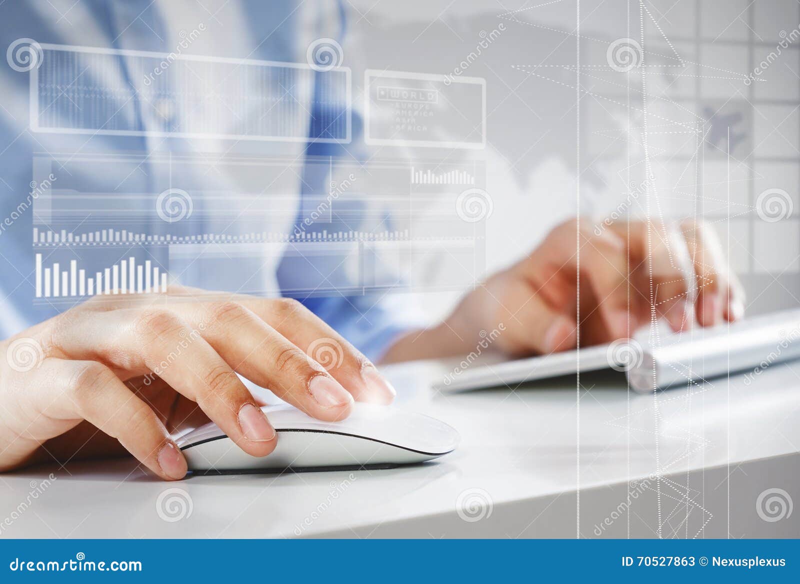 Man surfing the Internet stock image. Image of browsing - 70527863