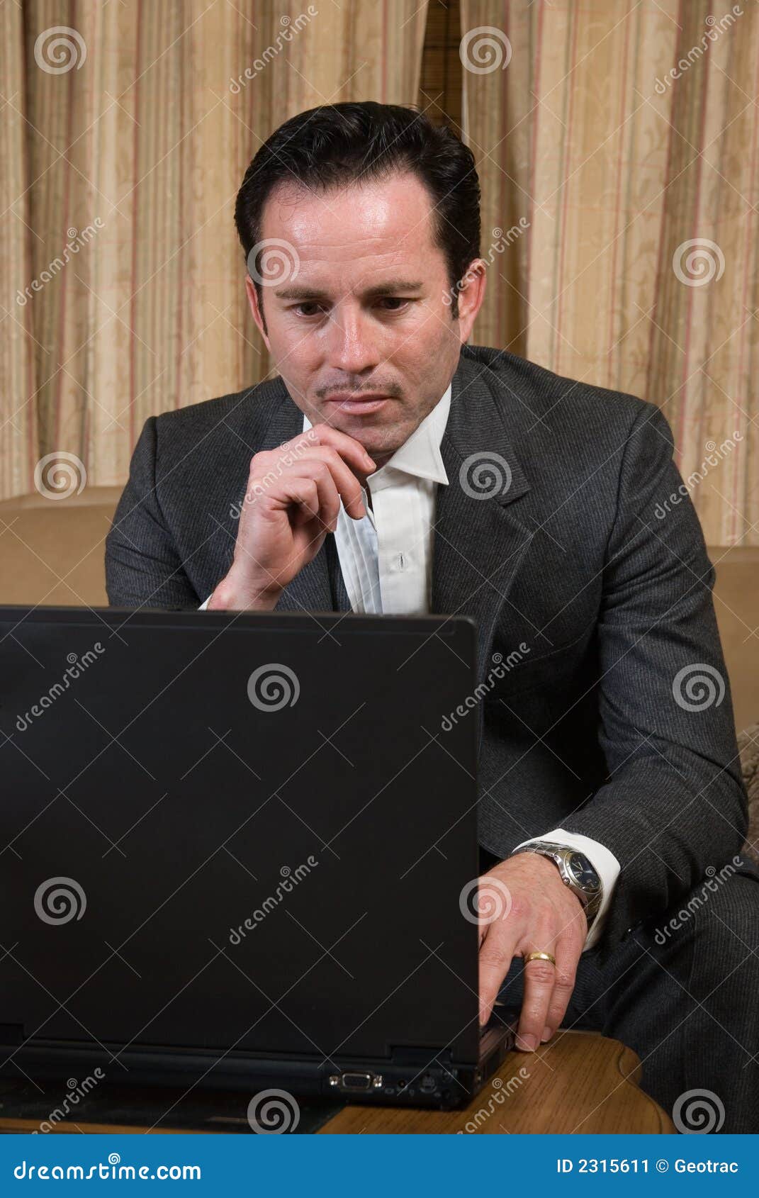 Man surfing the net stock image. Image of lifestyle, person - 2315611