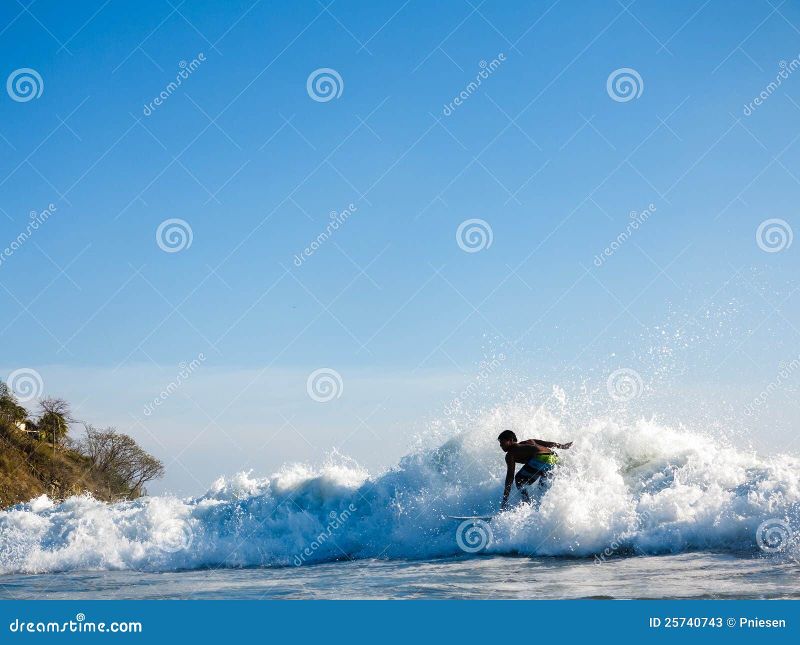 Man surfs crashing wave editorial stock photo. Image of playa - 25740743