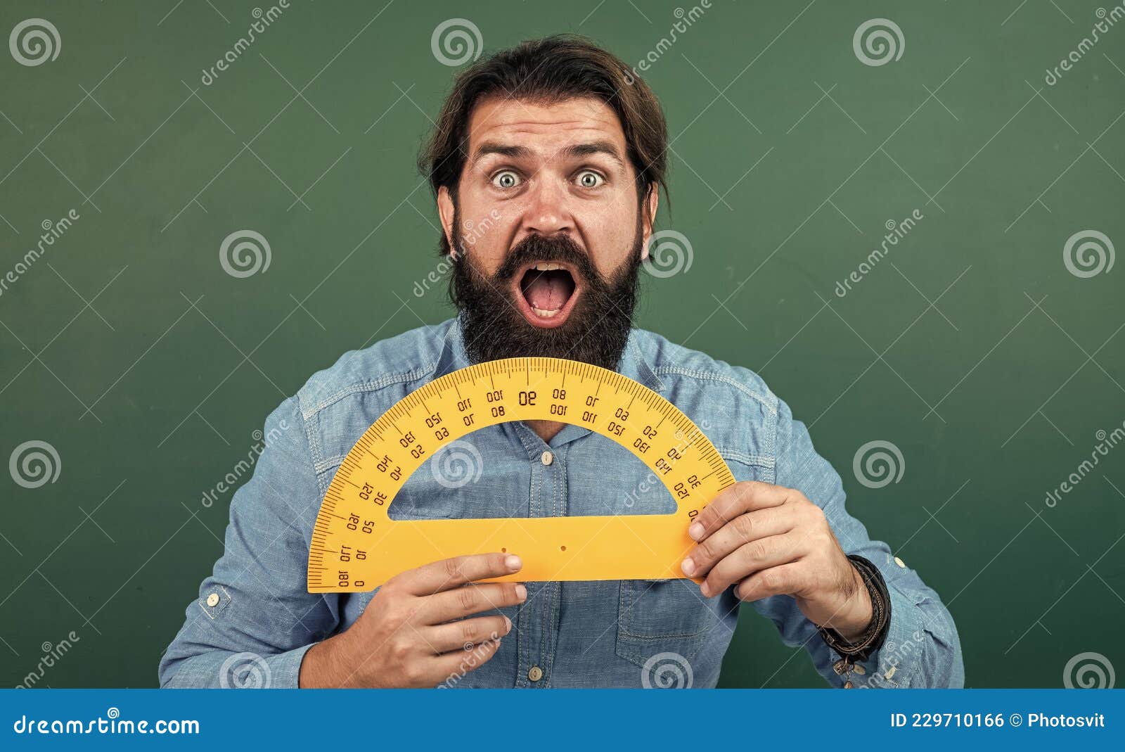 Protractor Ruler Stock Photo | CartoonDealer.com #55118772