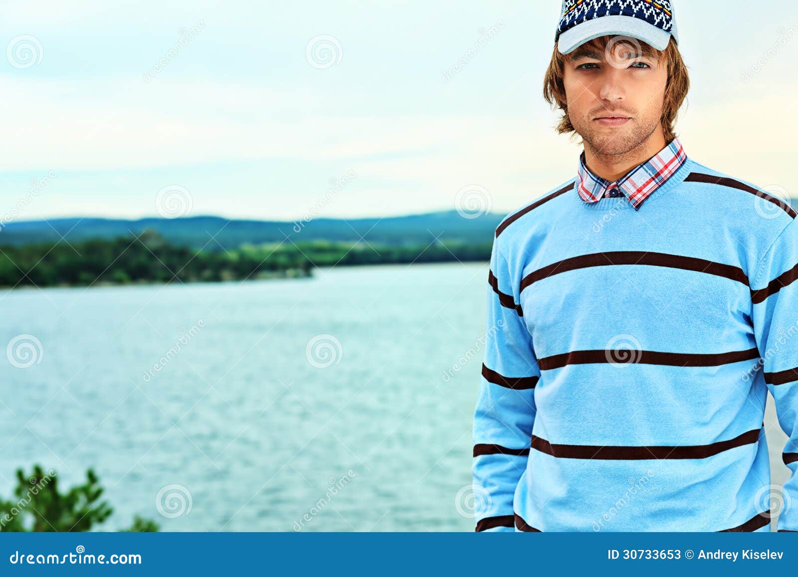 Man in sweater stock image. Image of charming, casual - 30733653