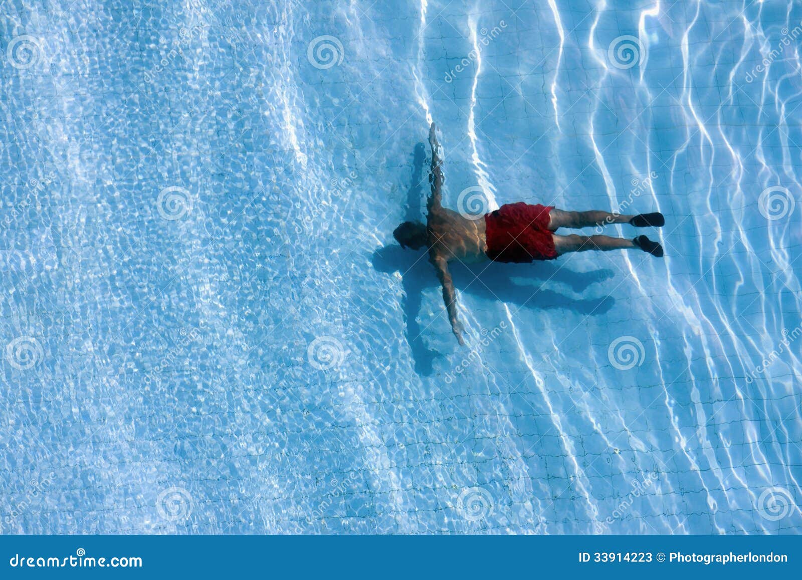 Male Overhead View Swimming Stock Photos - Free & Royalty-Free Stock ...