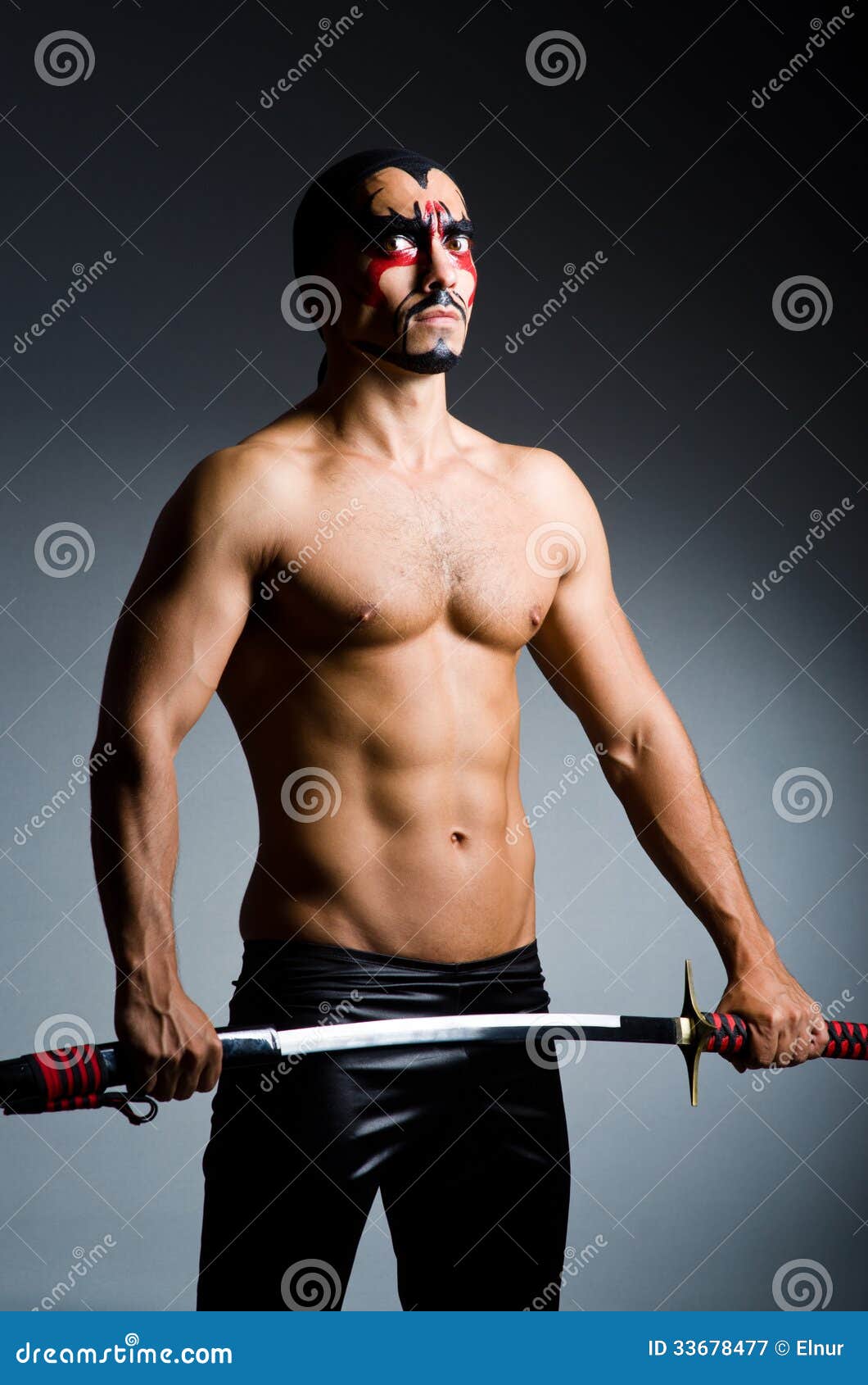 415 Man Sword Face Paint Photos - Free & Royalty-Free Stock Photos from ...