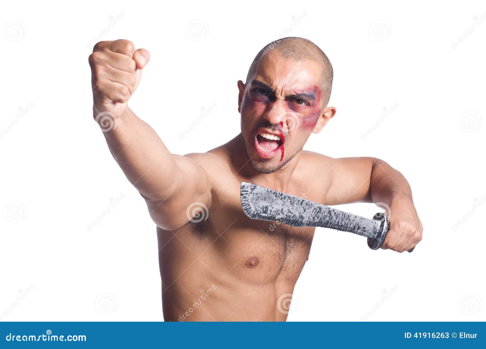 Man with sword isolated stock image. Image of japan, asia - 41916263