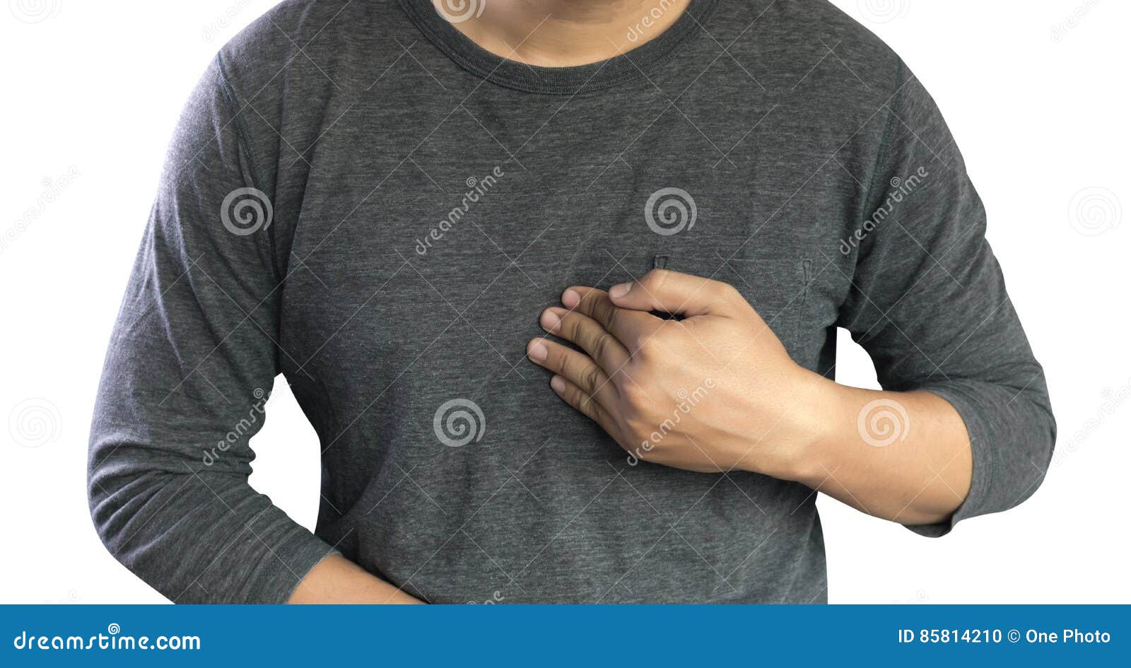 MAN with Symptomatic Acid Reflux , Suffering from Acid Reflux at Stock ...