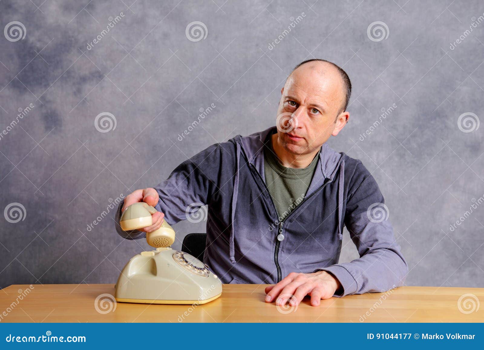 Man Take the Phone for a Phone Call Stock Image - Image of anger, phone ...