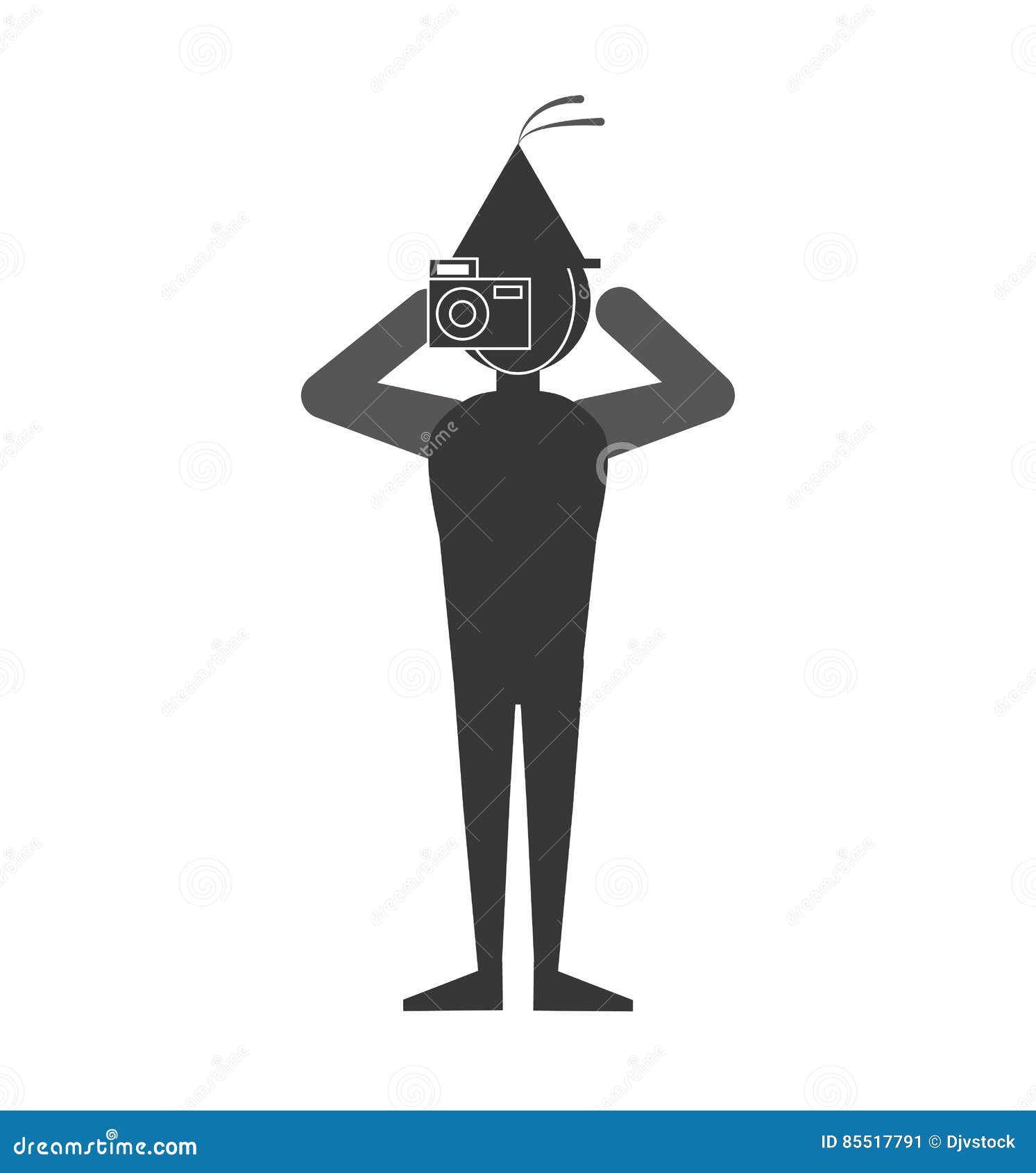 Man Take a Picture Icon Design Stock Illustration - Illustration of ...