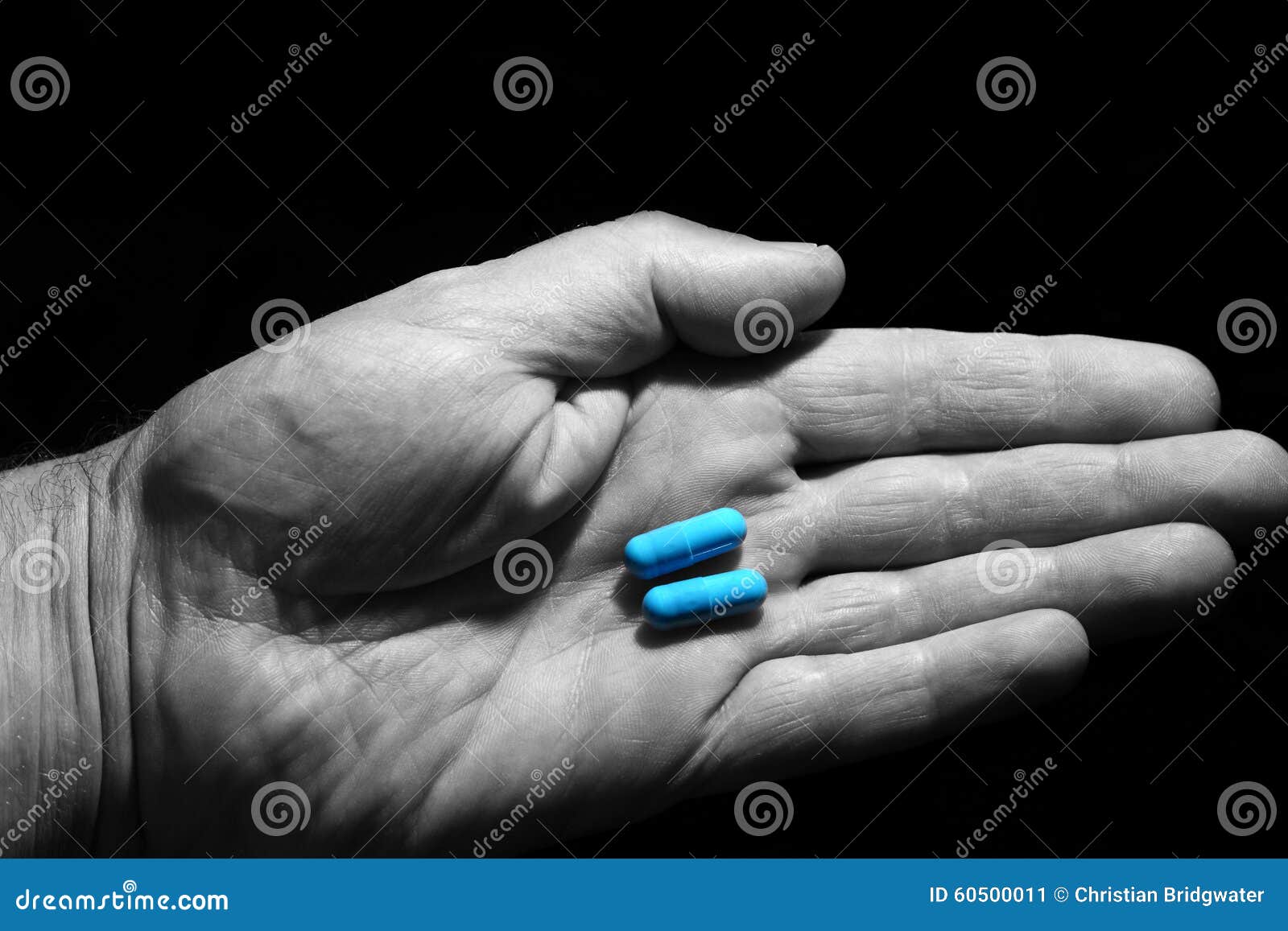 Man Taking Medicine Capsules a Stock Image - Image of pharmaceutical ...