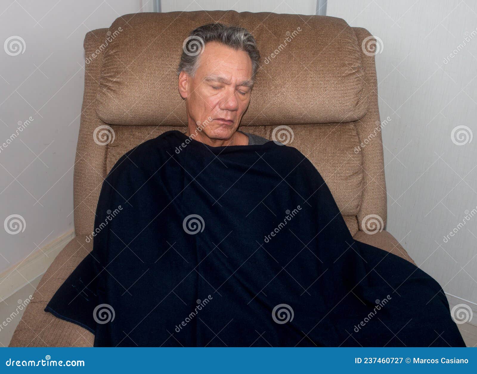 Man Taking a Nap in the Middle of the Day Stock Image - Image of ...