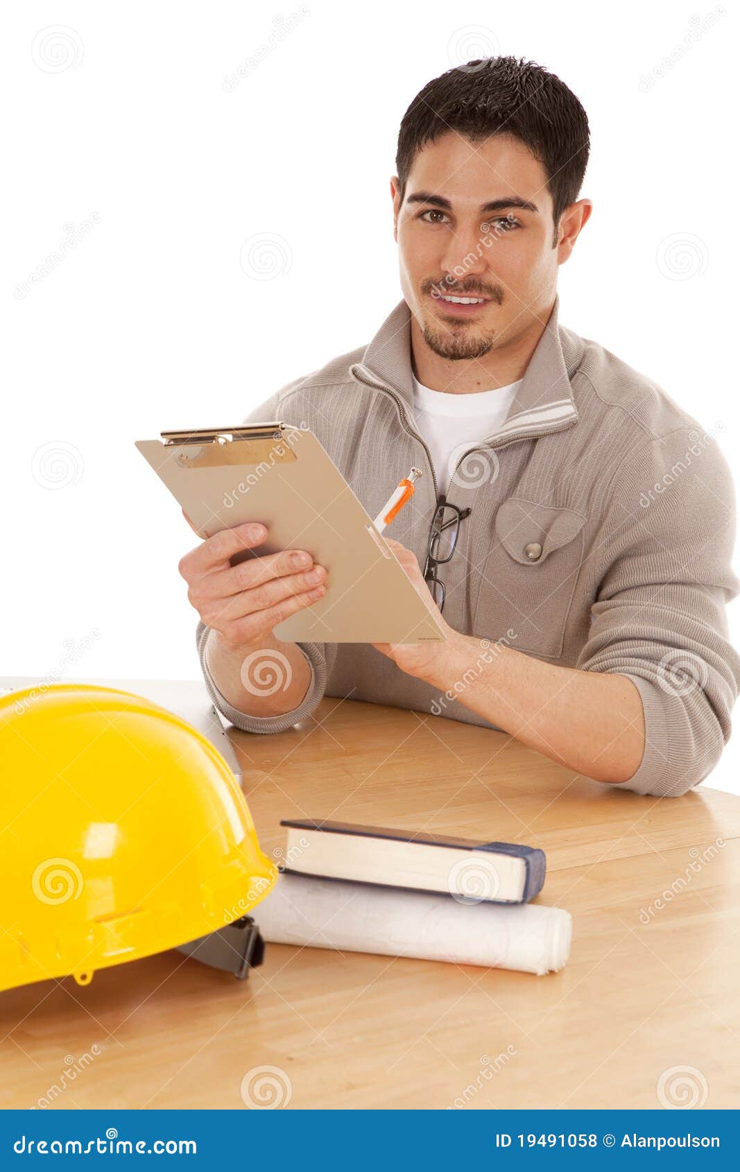Man taking notes stock photo. Image of beautiful, background - 19491058