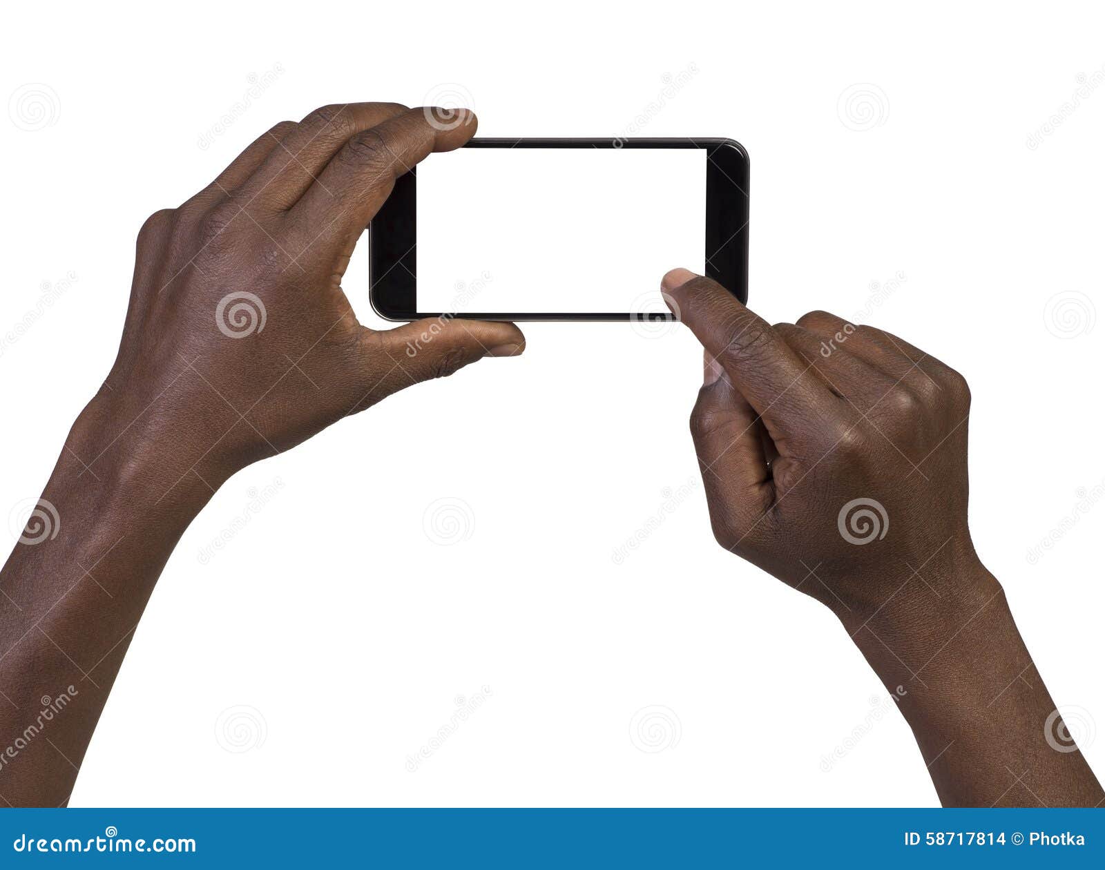 Man Taking a Picture Using a Smart Phone Stock Photo - Image of male ...