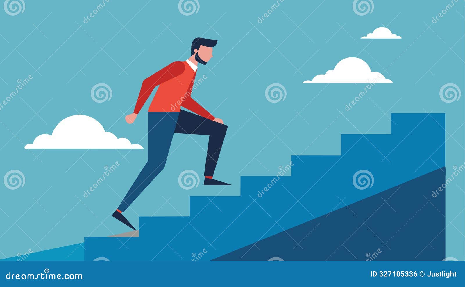 A Man Taking Risks and Stepping Out of His Comfort Zone Knowing that ...