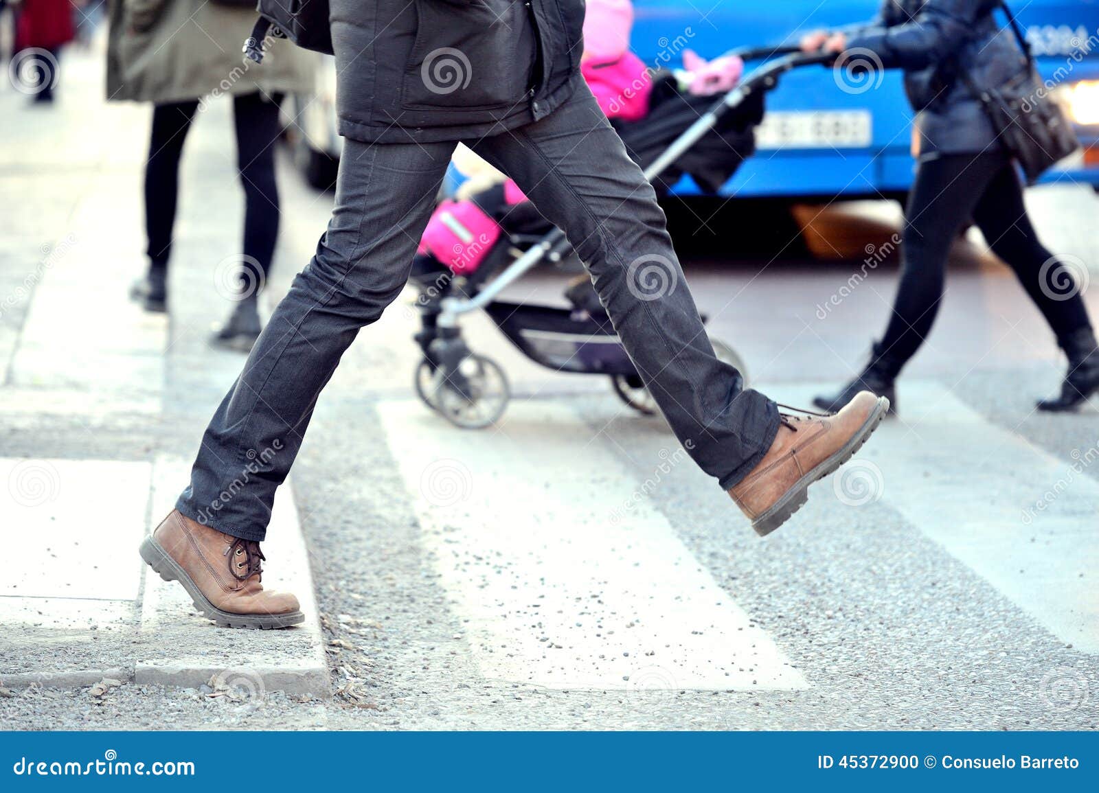 Man taking the step stock photo. Image of dare, front - 45372900