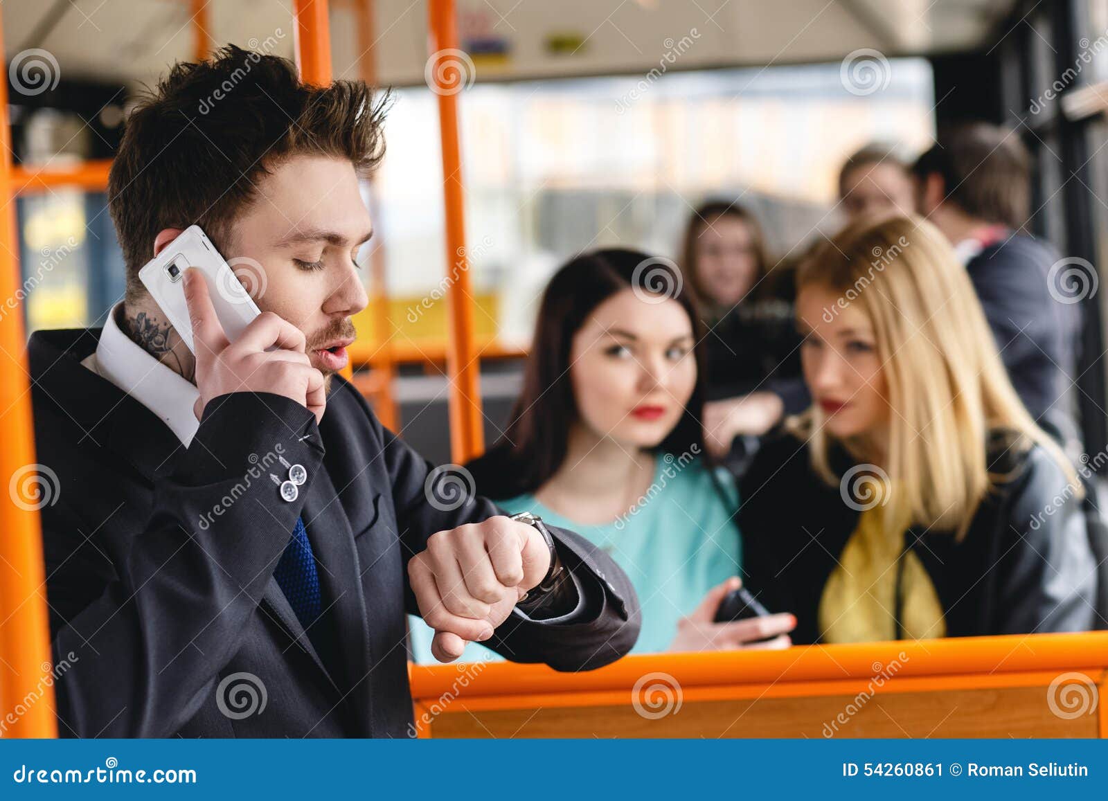 Talking On Cell Phone In Public