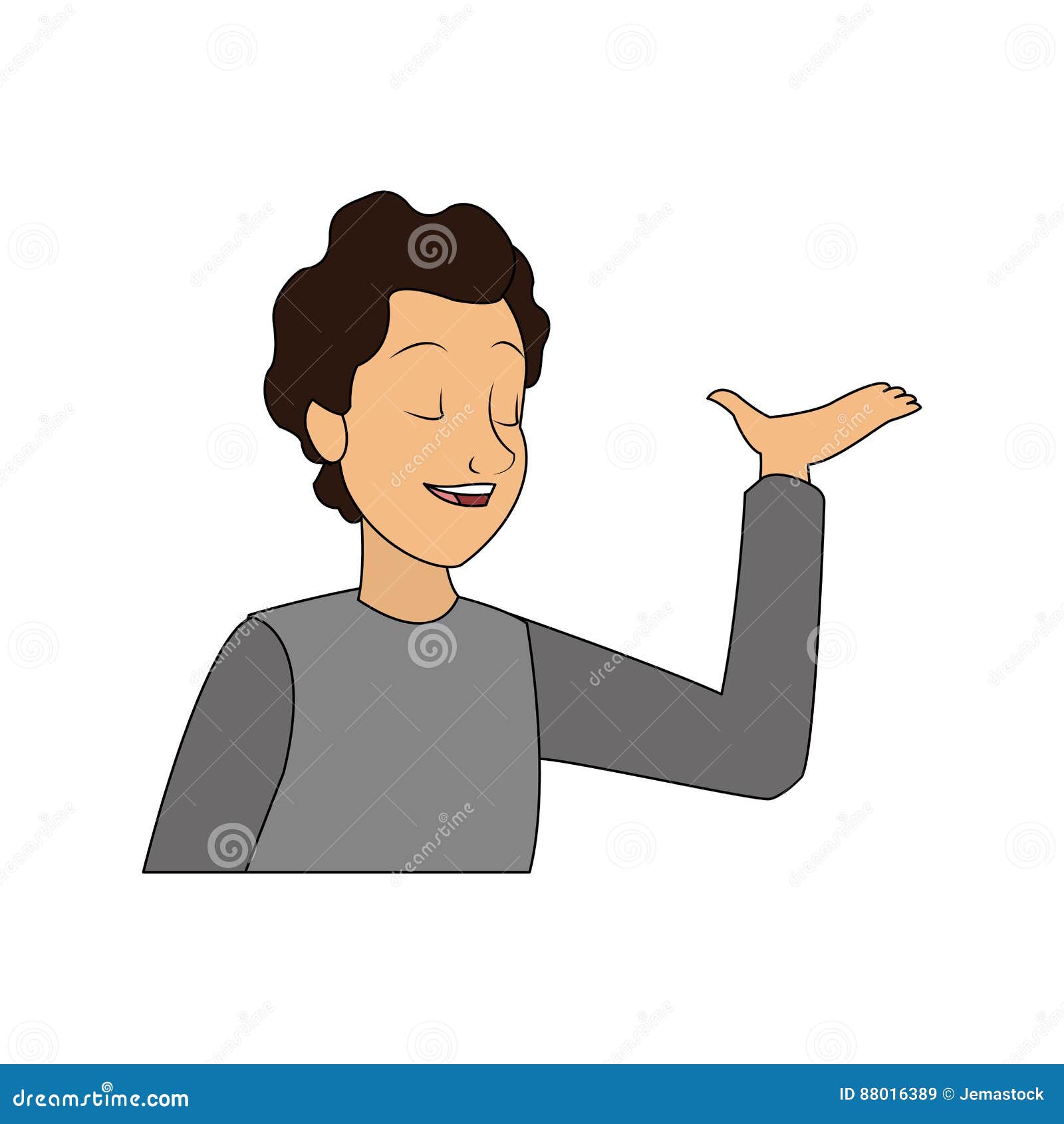 Man talking icon image stock illustration. Illustration of worker ...
