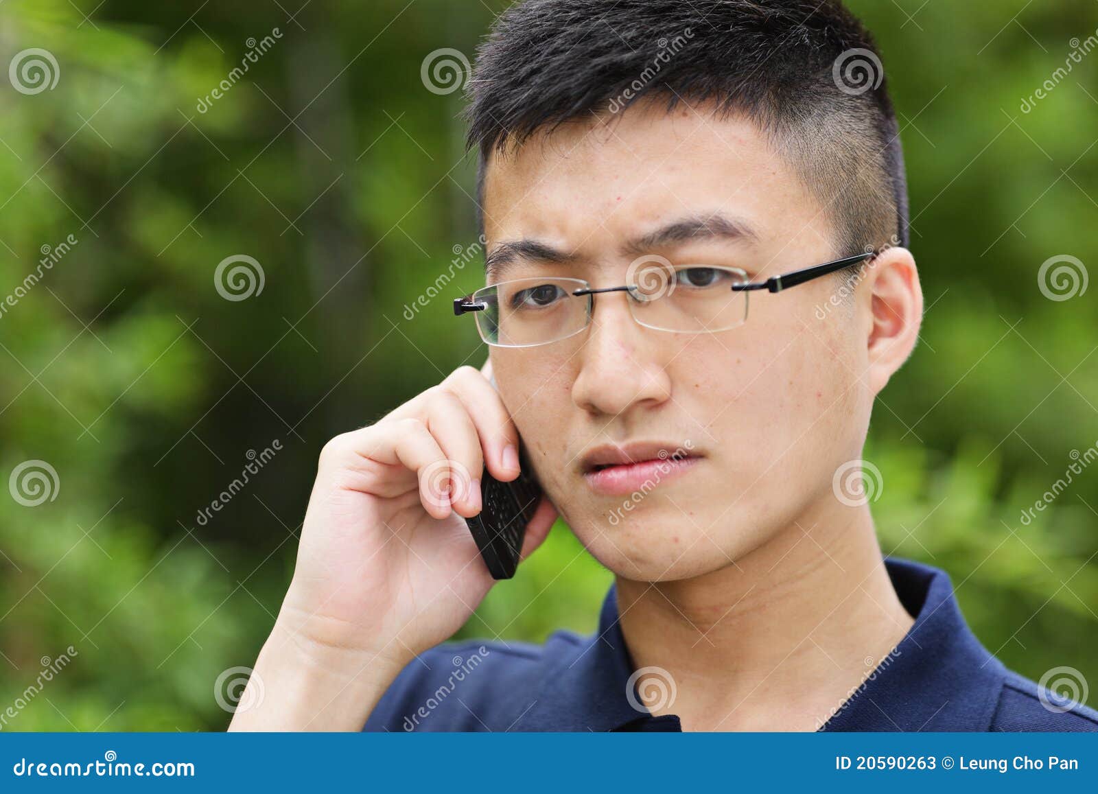Man talking on phone stock image. Image of successful - 20590263