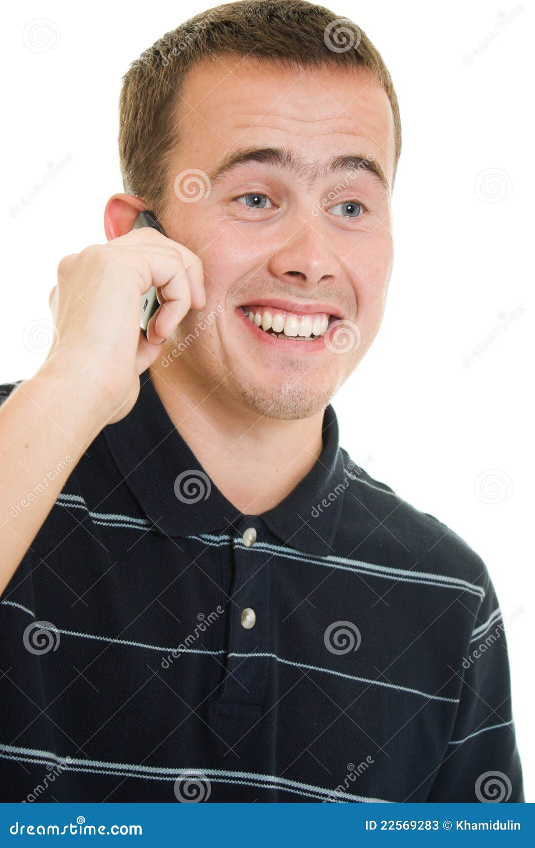 Man talking on the phone. stock image. Image of work - 22569283