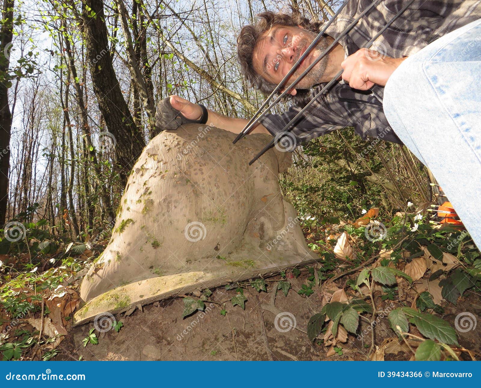 Man and target stock photo. Image of success, accuracy - 39434366