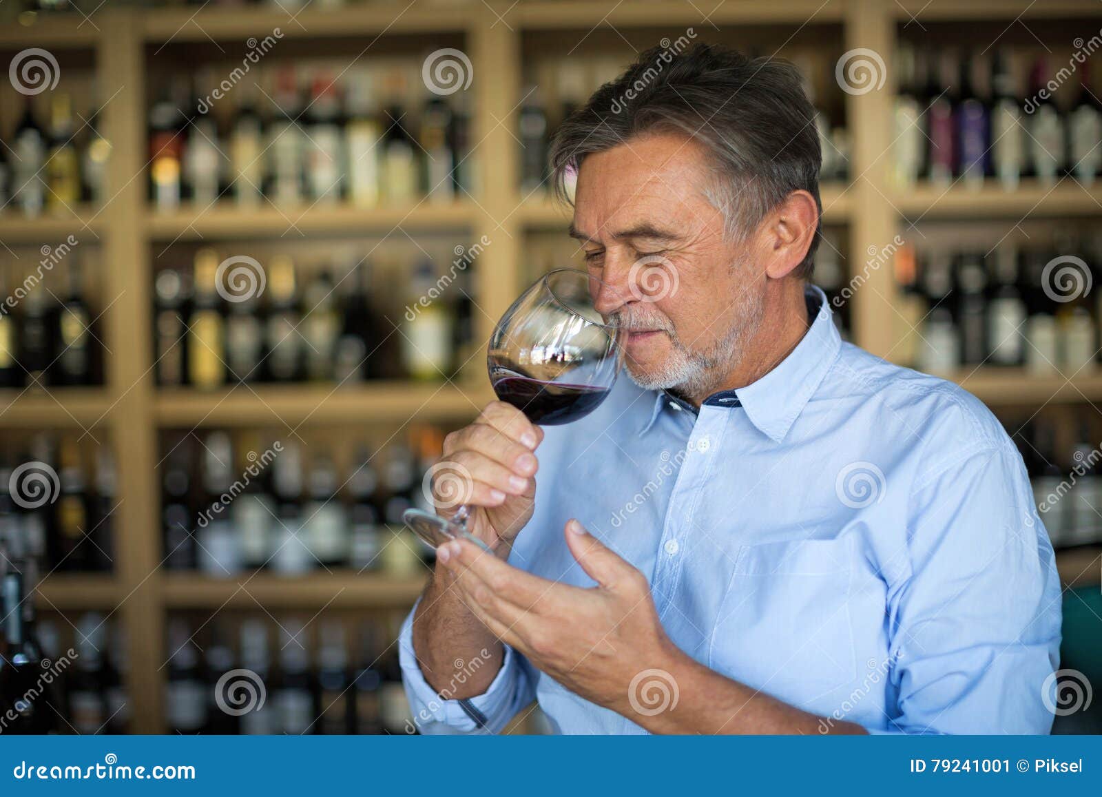 Man tasting wine stock image. Image of retail, sales - 79241001